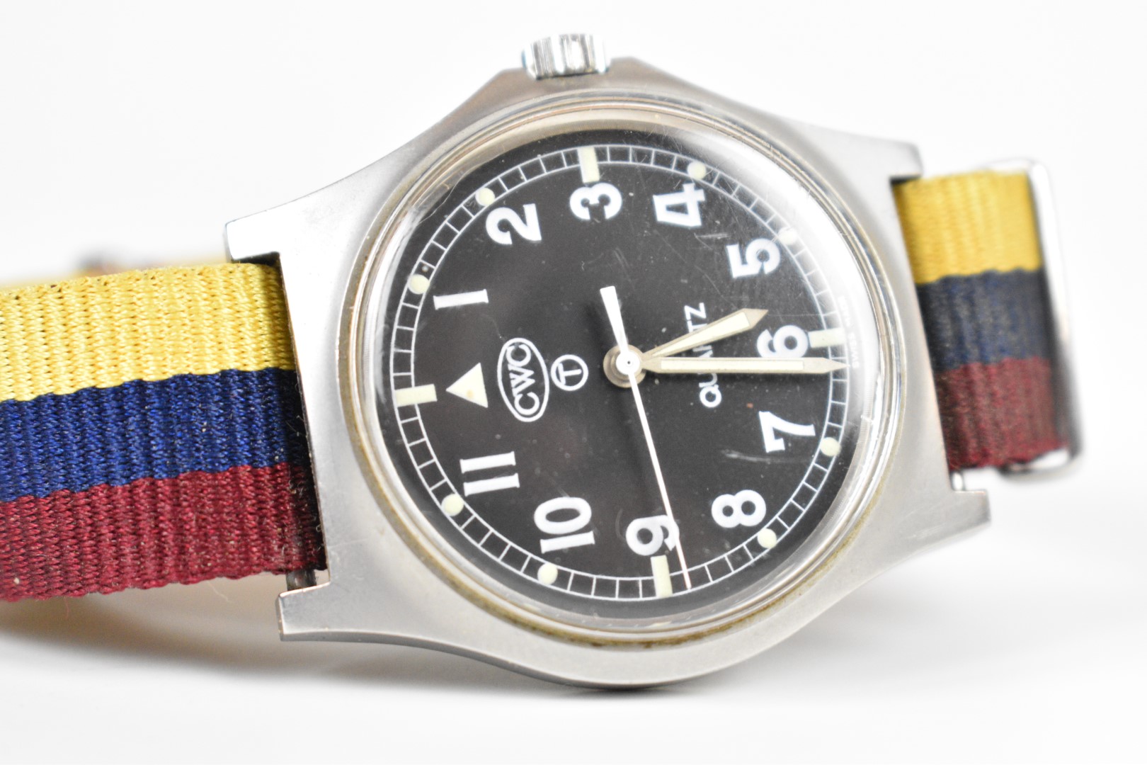 Cabot Watch Company (CWC) gentleman's British military wristwatch with ...