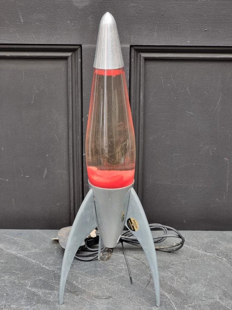 A Telstar Mampho's rocket lava lamp, 49.5cm high.