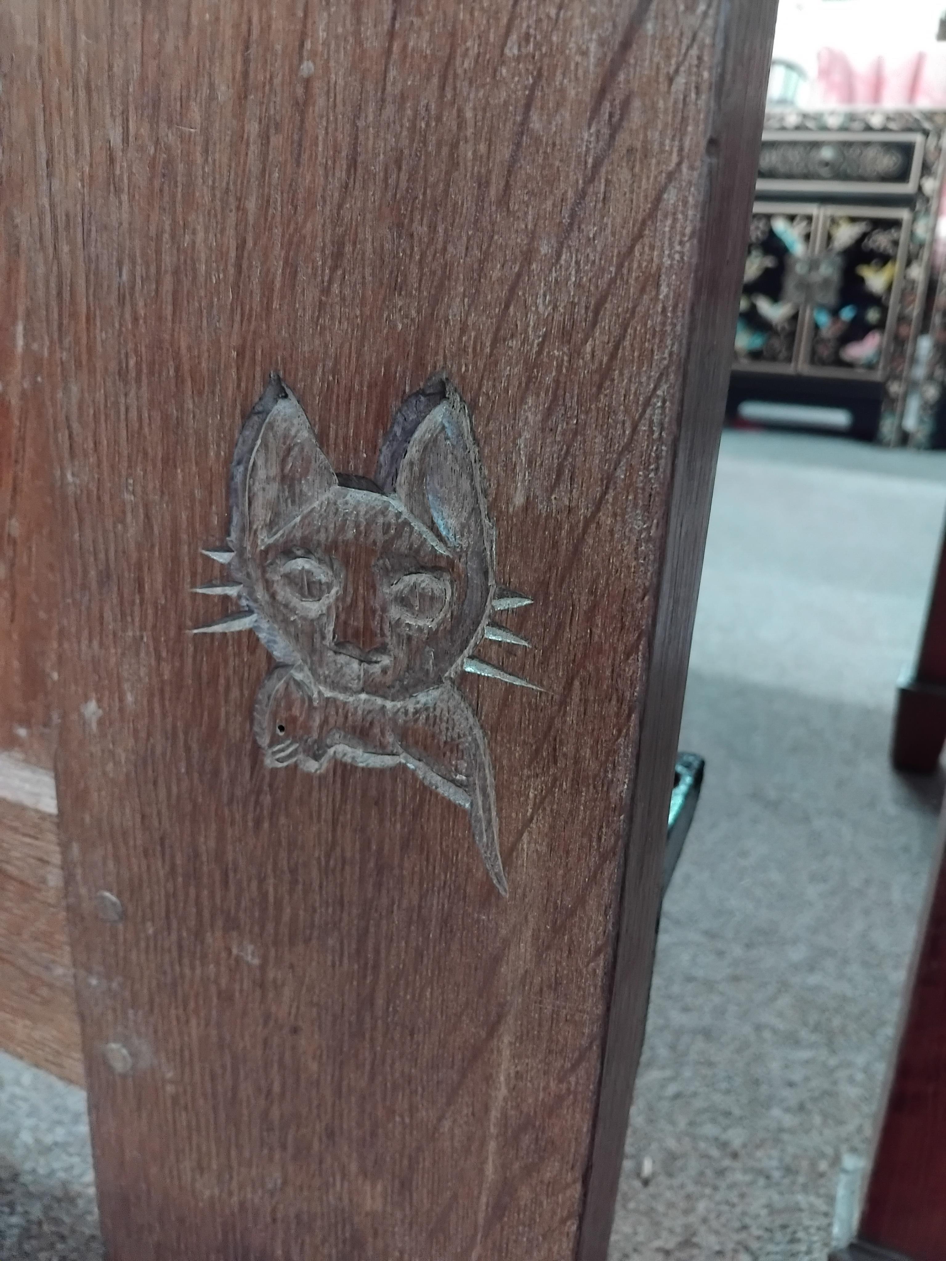 Mouseman interest - Yorkshire Oak Cat and mouseman Lyndon Hammell ...