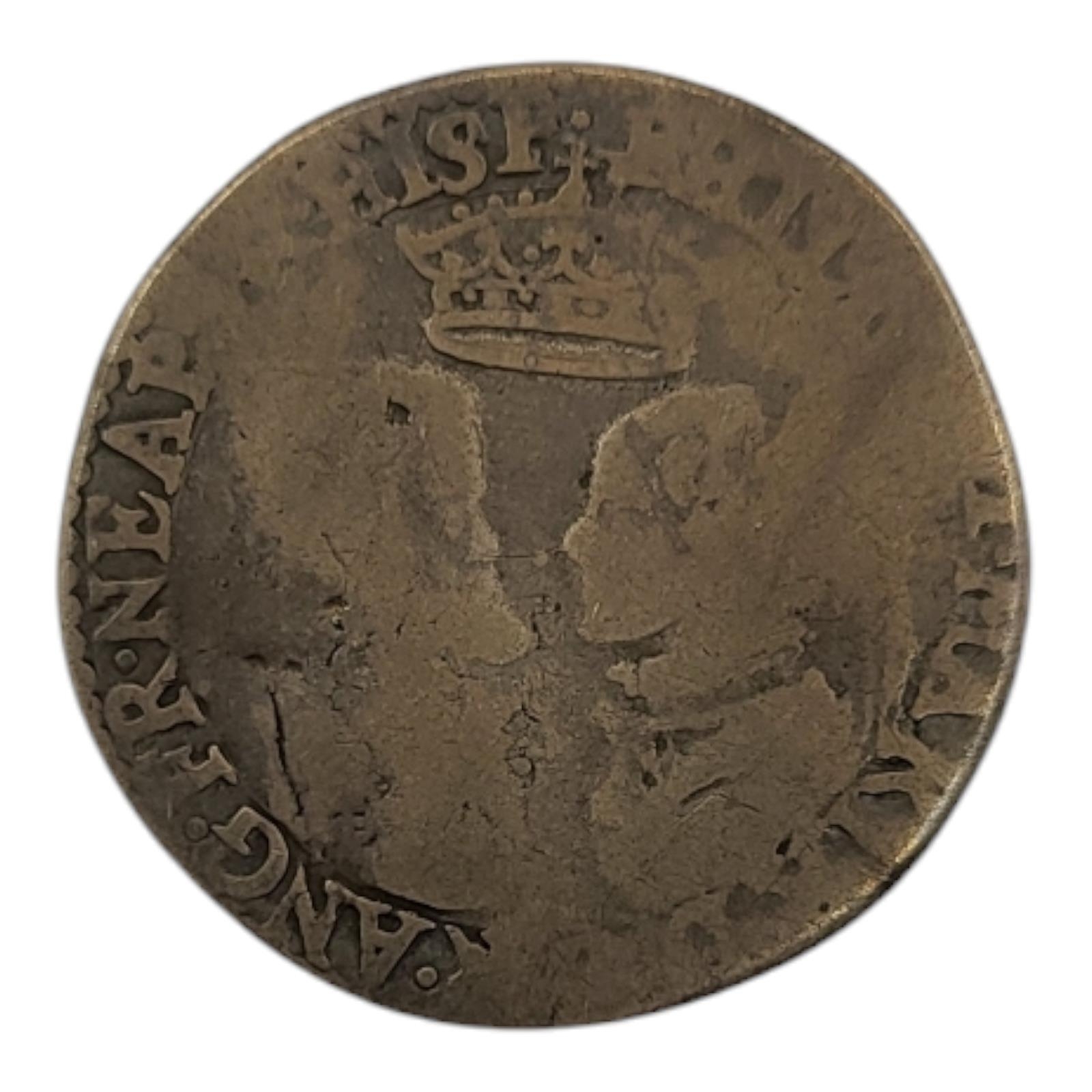 A 16TH CENTURY BRITISH MARY I AND PHILIP II OF SPAIN, 1554 - 1558 ...