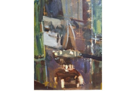 Ken Howard RA (1932-2022) 'Cornish Daffodils', 2005 signed 'Ken Howard ...