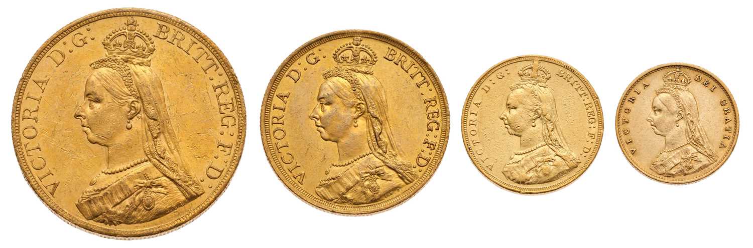Queen Victoria 1887 Golden Jubilee Sovereign Collection, Royal Mint ...