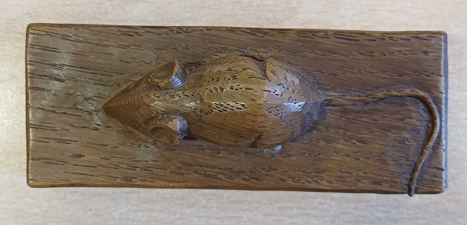 Workshop of Robert Mouseman Thompson (Kilburn): An English Oak ...