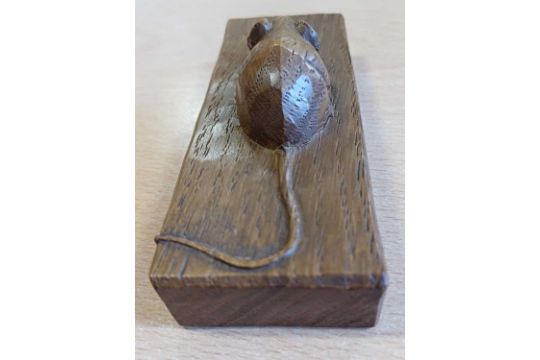 Workshop of Robert Mouseman Thompson (Kilburn): An English Oak ...