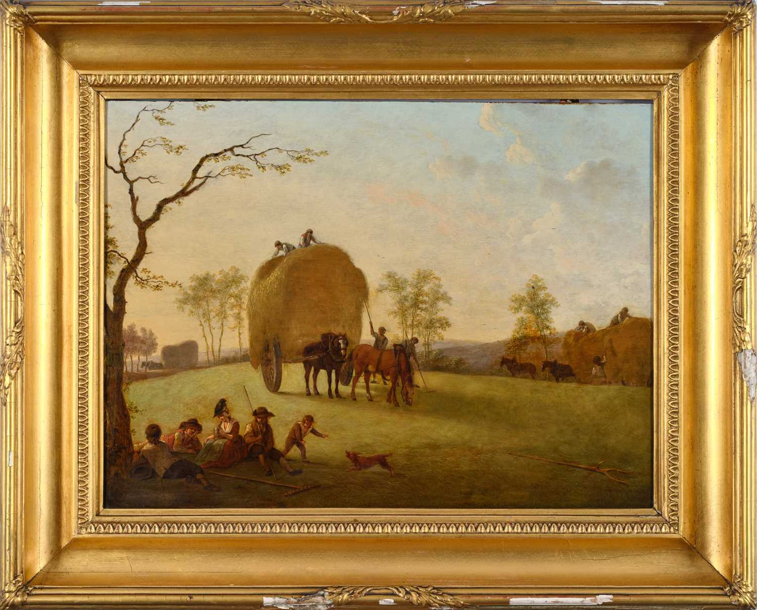 Attributed to Heinrich Wilhelm Schweickhardt (1746-1797) German Rustic ...