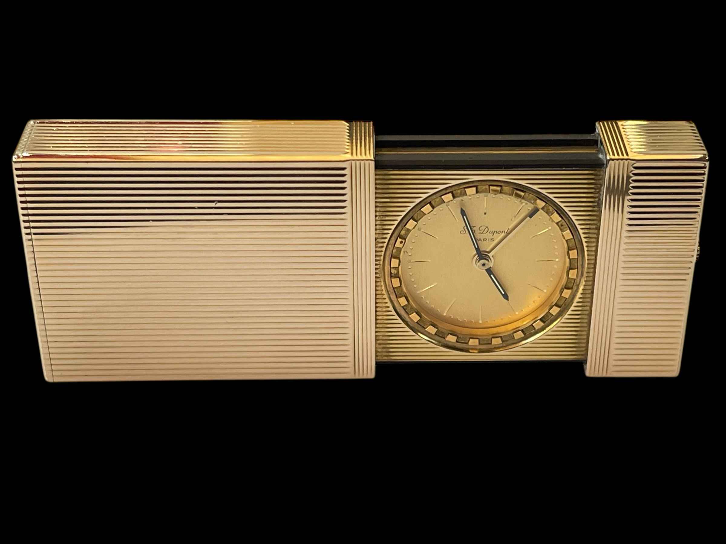 Dupont Paris pocket alarm clock.