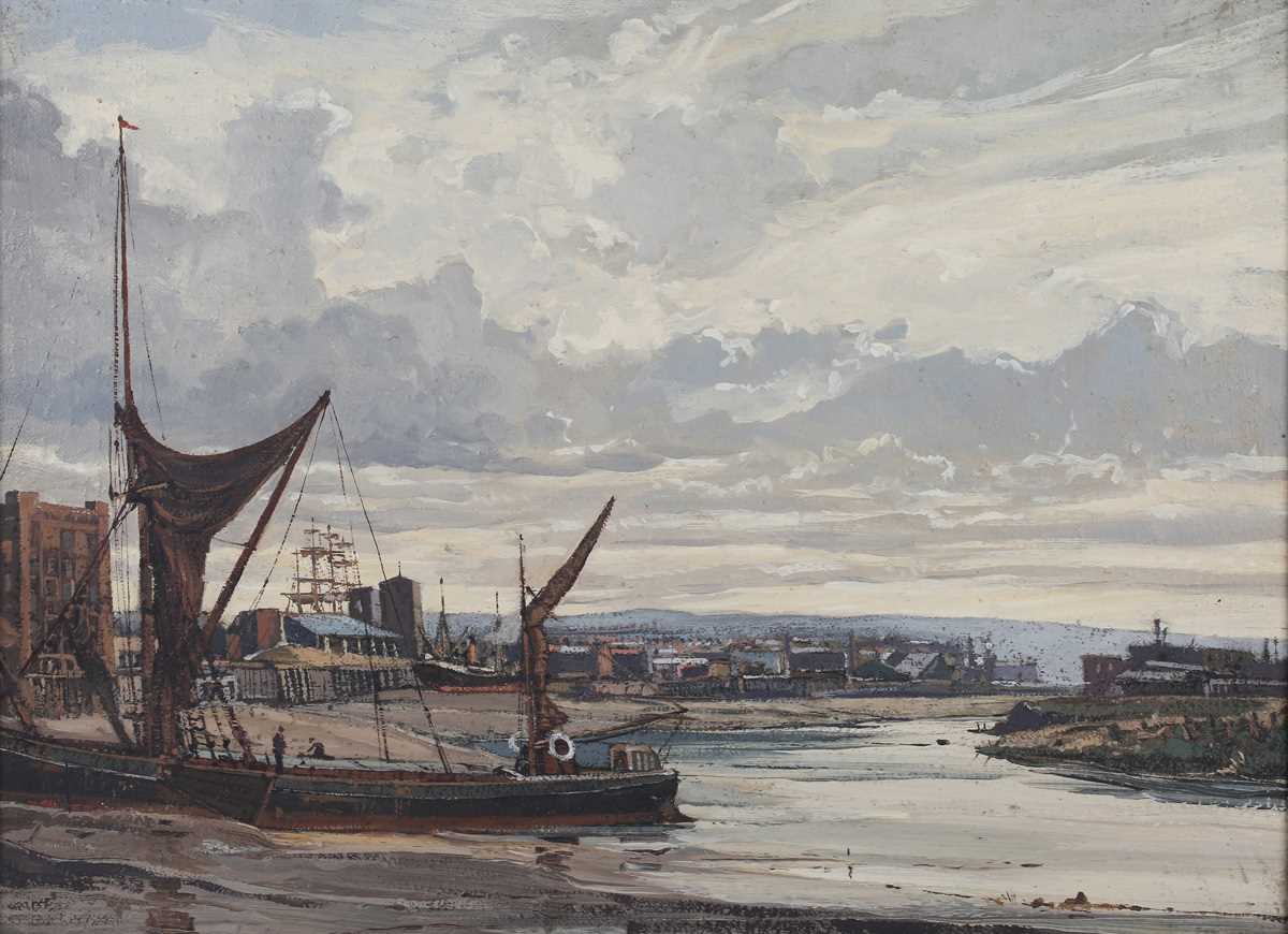Claude Muncaster (British 1903-1974) - Southwick, Sussex, oil on canvas ...