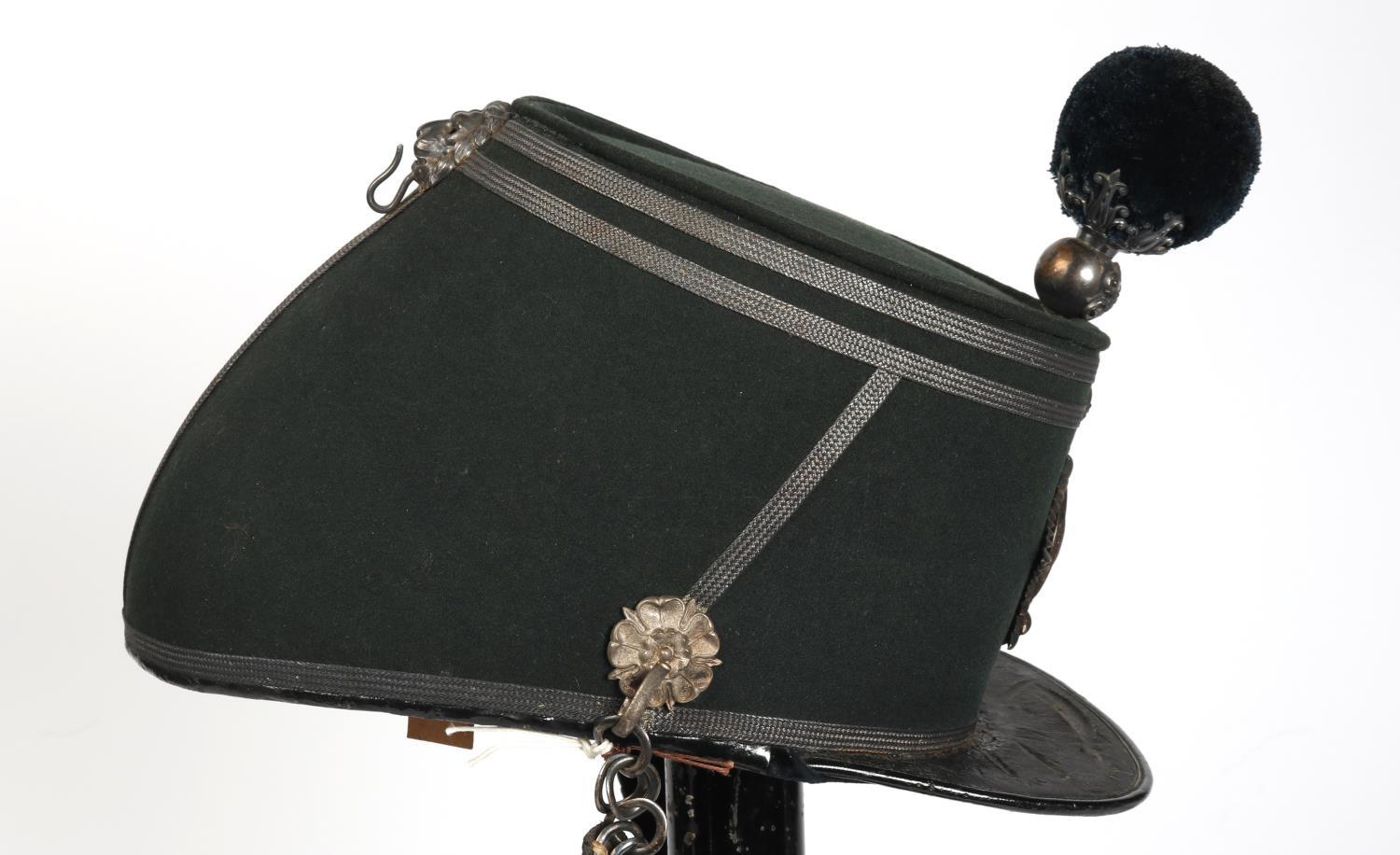 A good officer's shako of the Royal Sussex Light Infantry (Militia ...