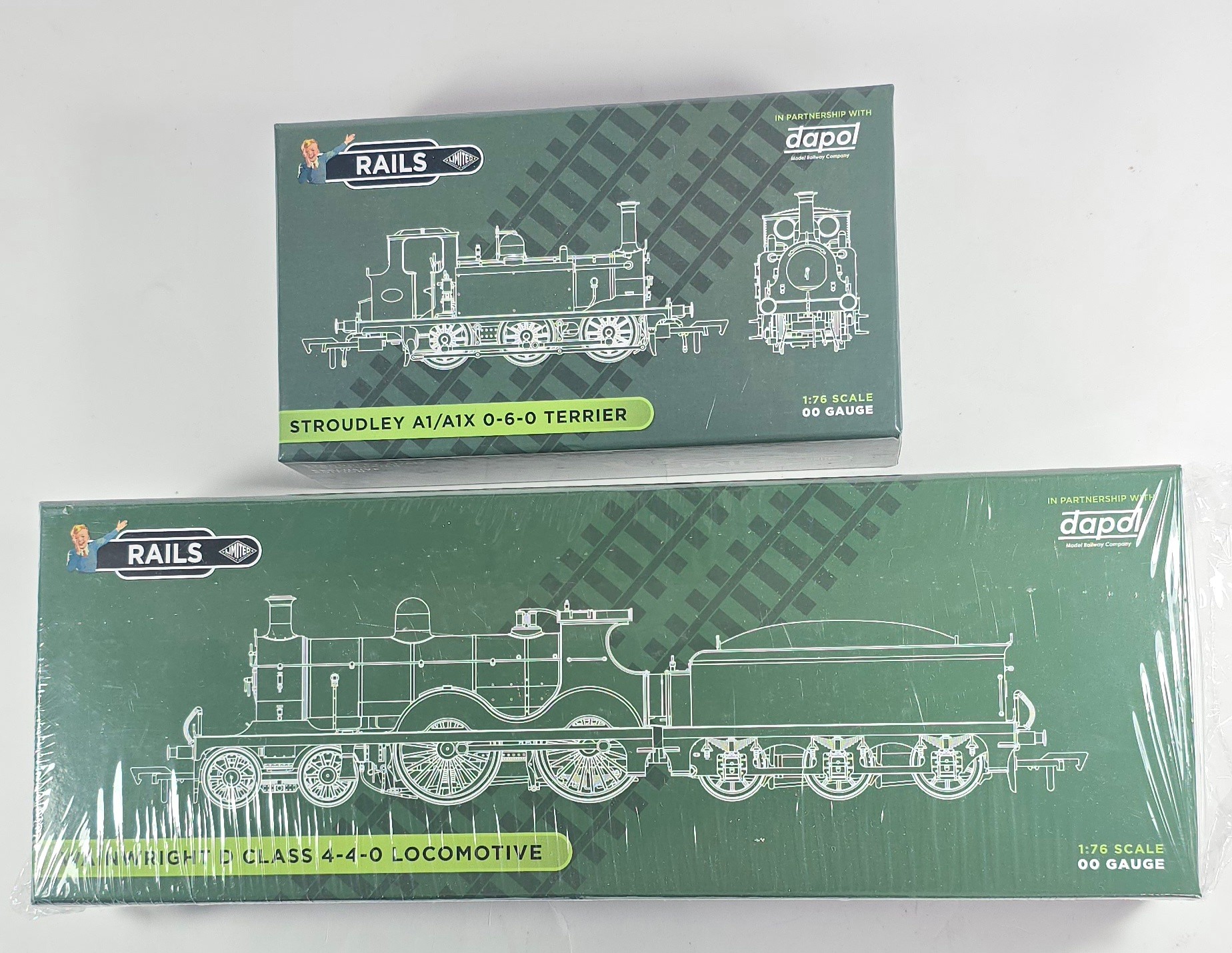 2 OO Locomotives produced for Rails of Sheffield by Dapol. A LBSCR ...