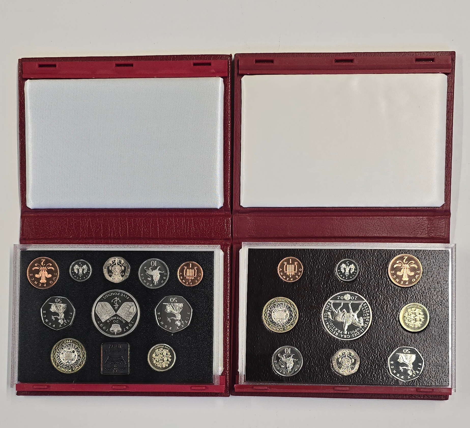 Delux proof sets, inc. 1985-1994 -1996-1998-2002-2003-2004-2006-2007 ...