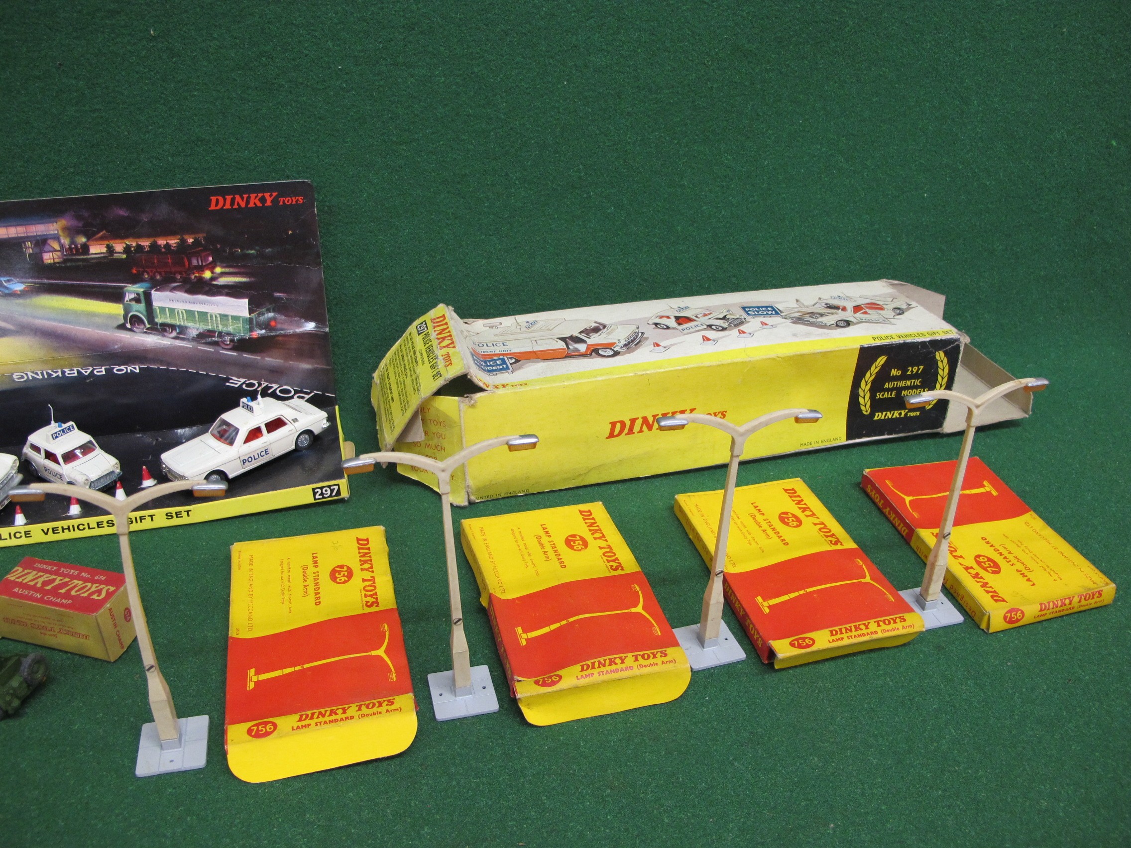 Dinky 1970's No. 297 Police Vehicles gift set with Mini Cooper, Ford ...