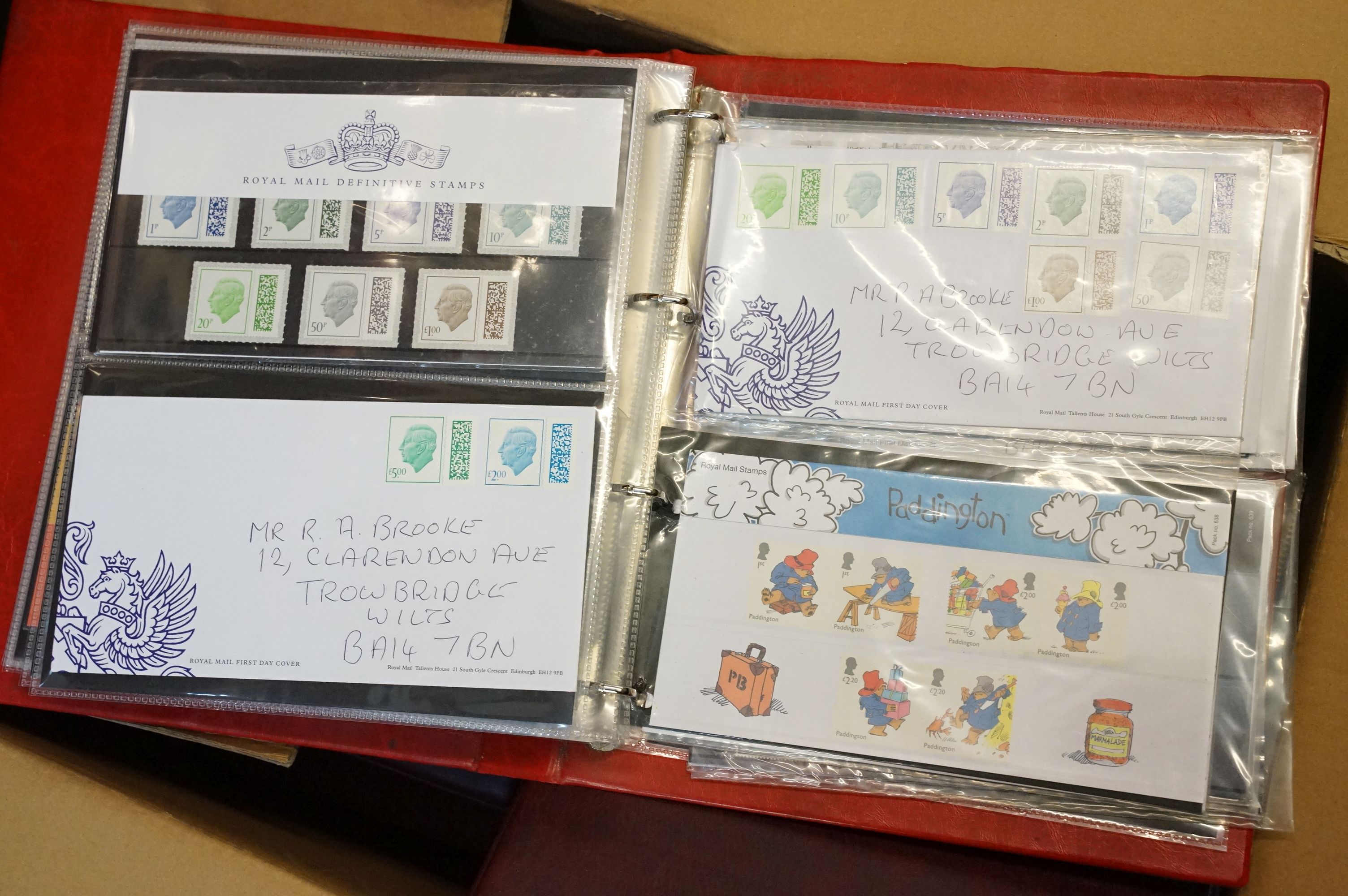 Collection of British, World and Commonwealth stamps, First Day Covers ...