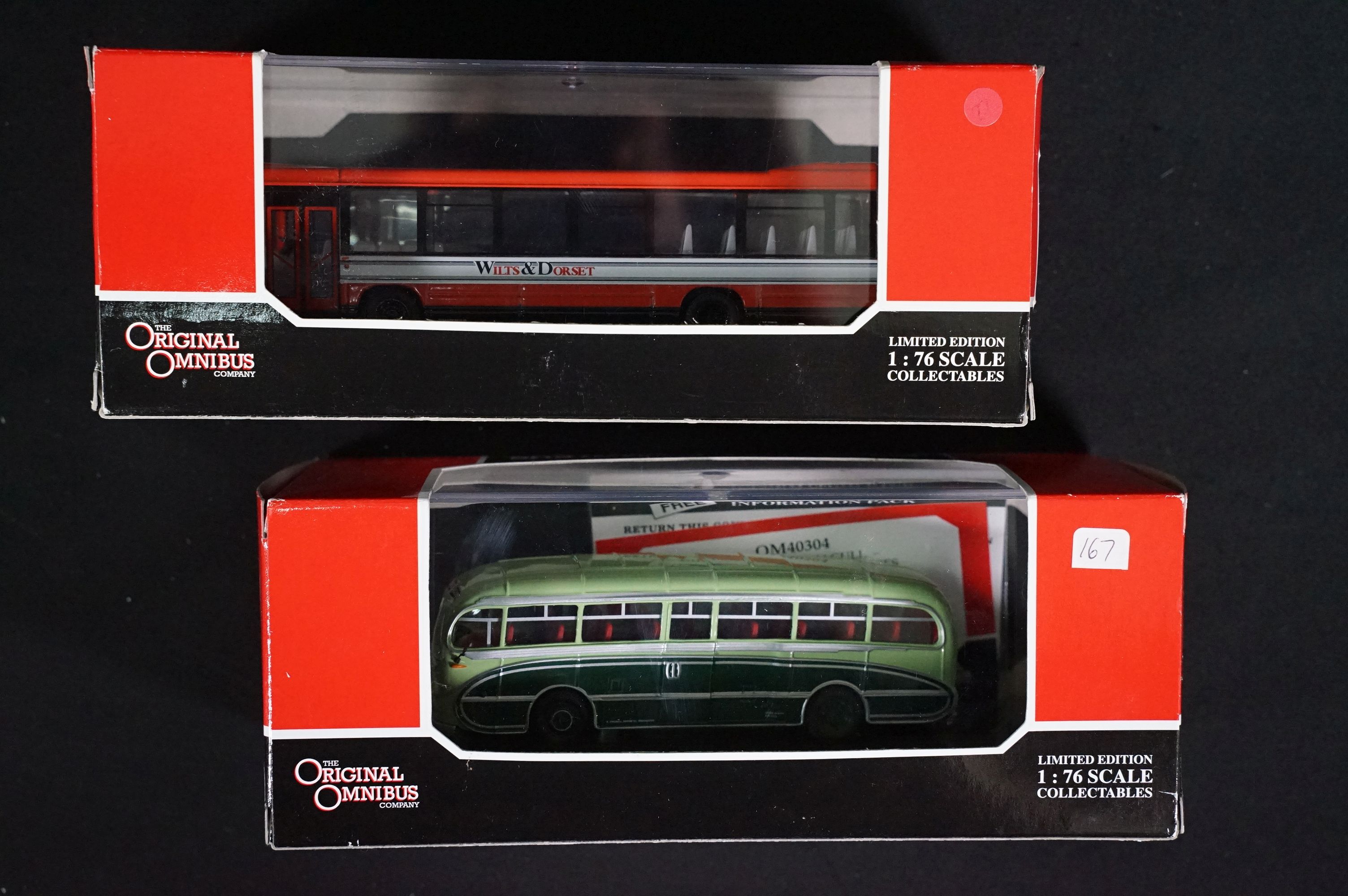 36 Boxed / cased Corgi Original Omnibus diecast model buses to include ...