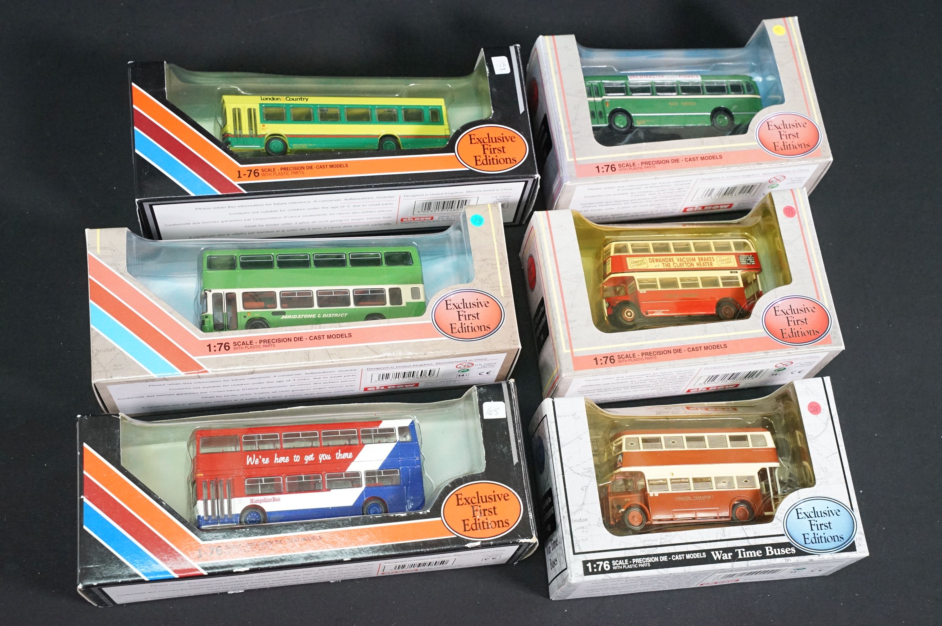 65 Boxed EFE Exclusive First Editions diecast model buses to include ...