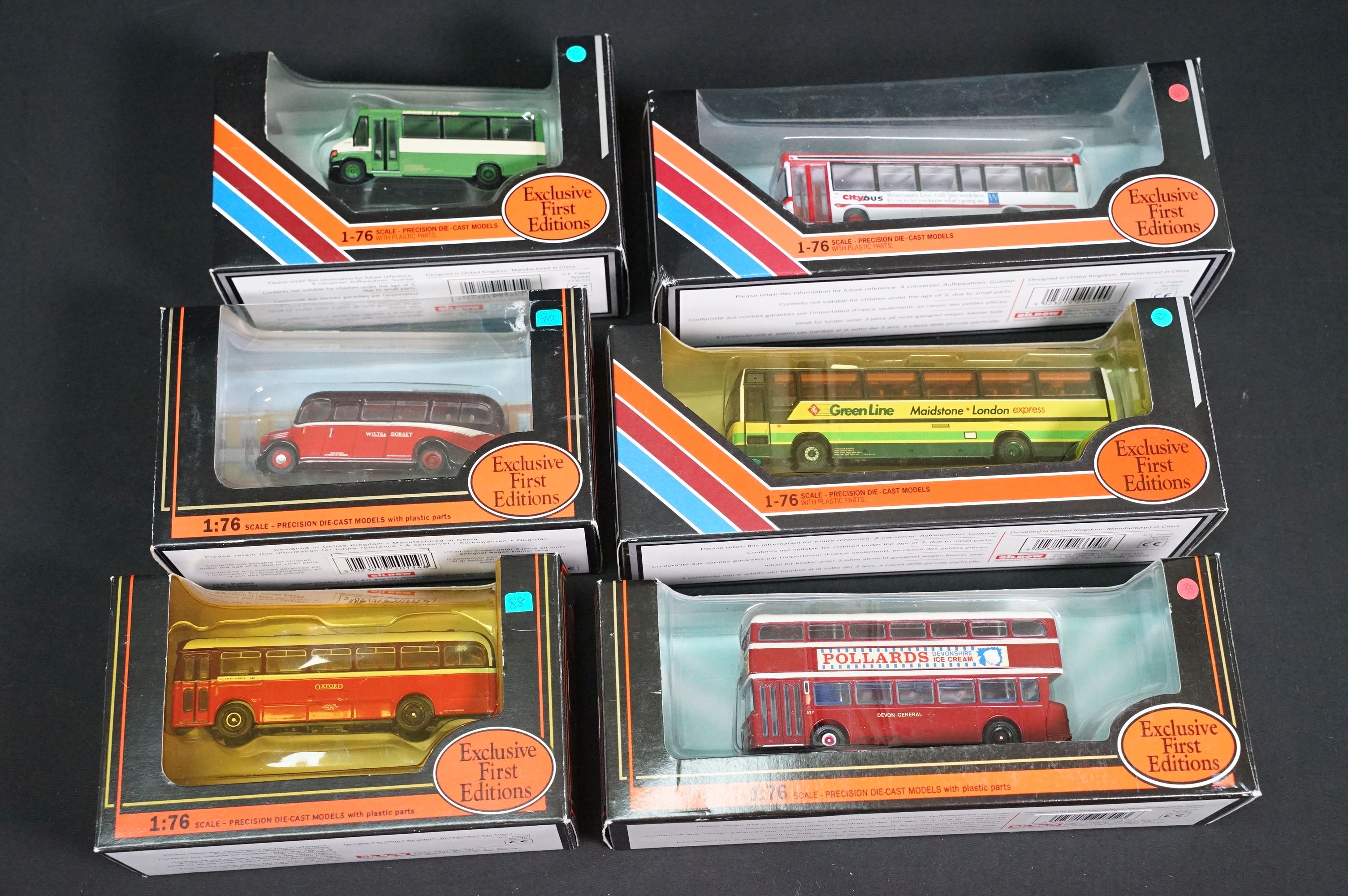 65 Boxed EFE Exclusive First Editions diecast model buses to include ...