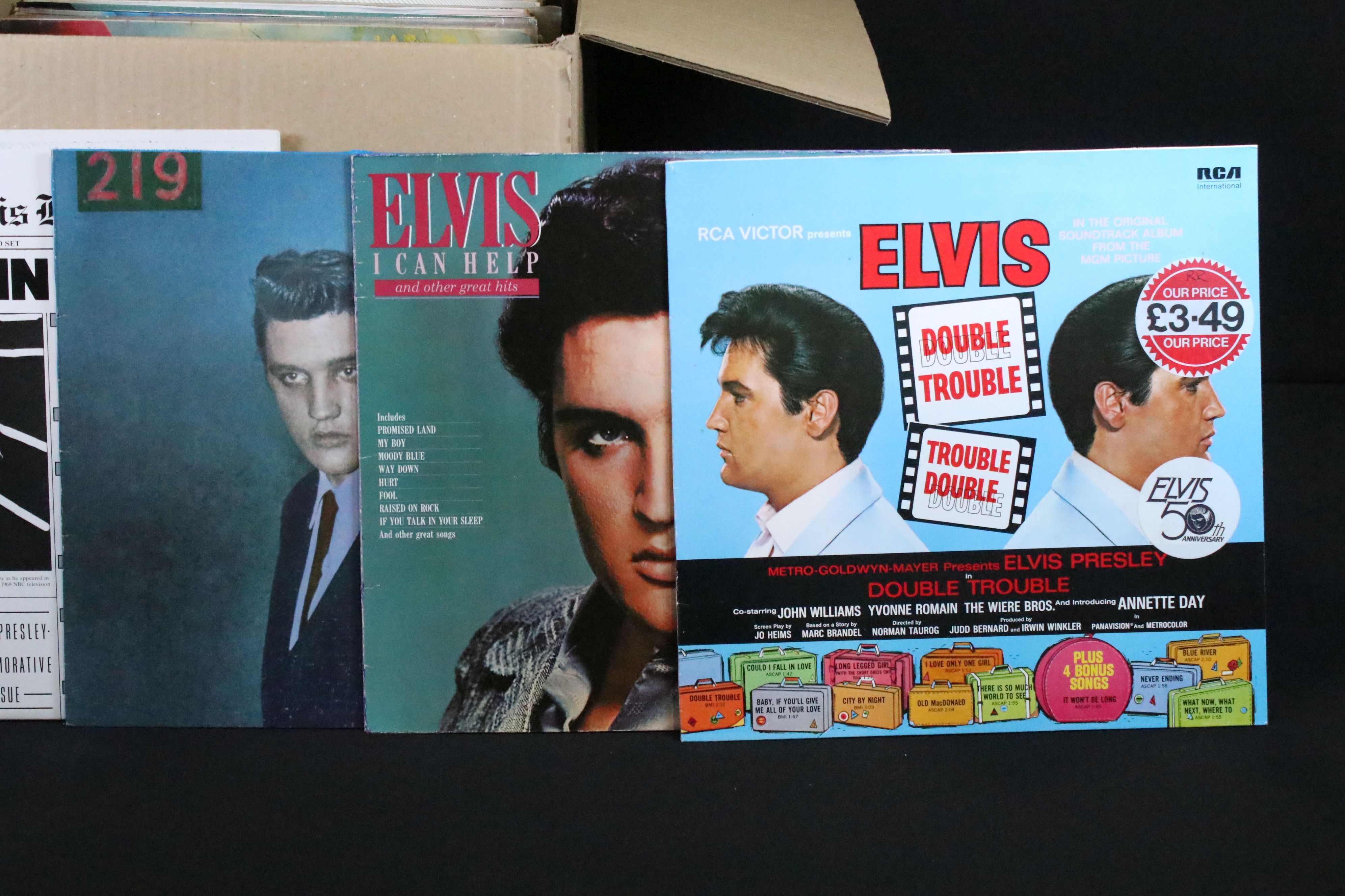 Vinyl - Over 75 Elvis Presley LP’s and 2 box sets spanning his career ...