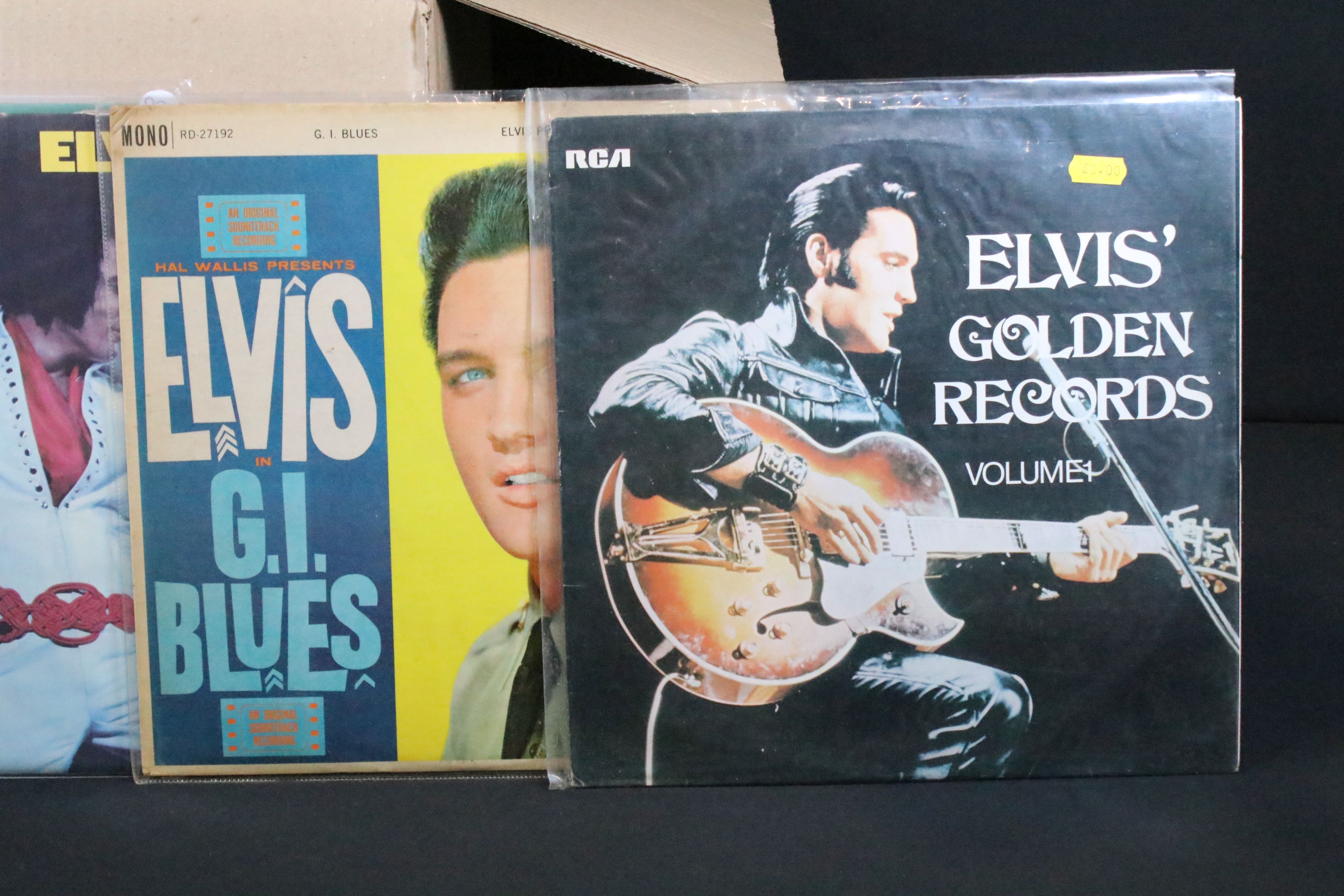 Vinyl - Over 65 Elvis Presley LP’s and 3 box sets spanning his career ...