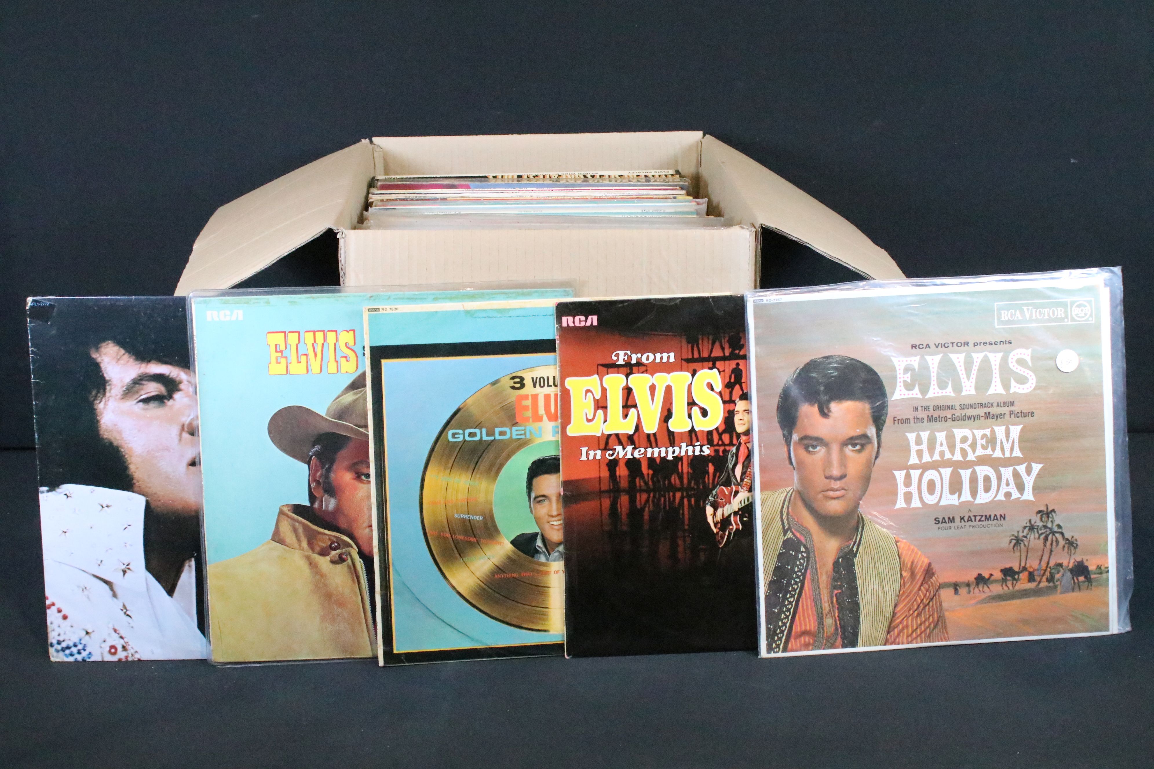 Vinyl - Over 75 Elvis Presley LP’s and 2 box sets spanning his career ...