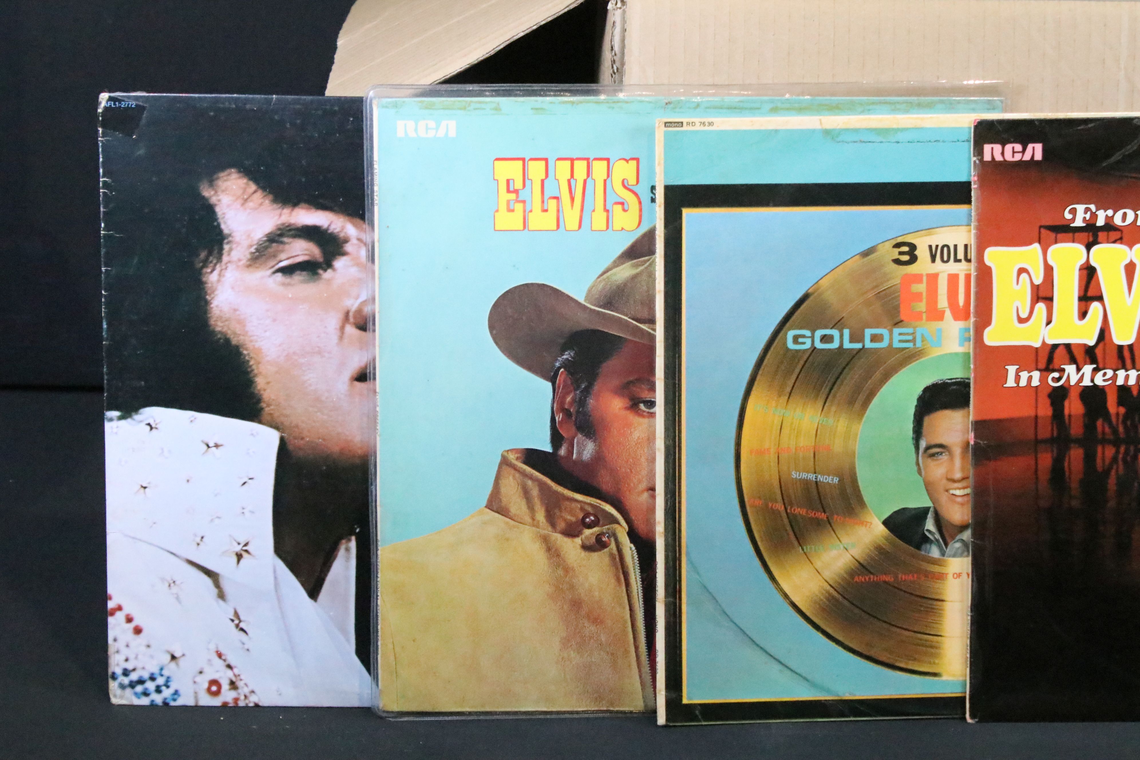 Vinyl - Over 75 Elvis Presley LP’s and 2 box sets spanning his career ...