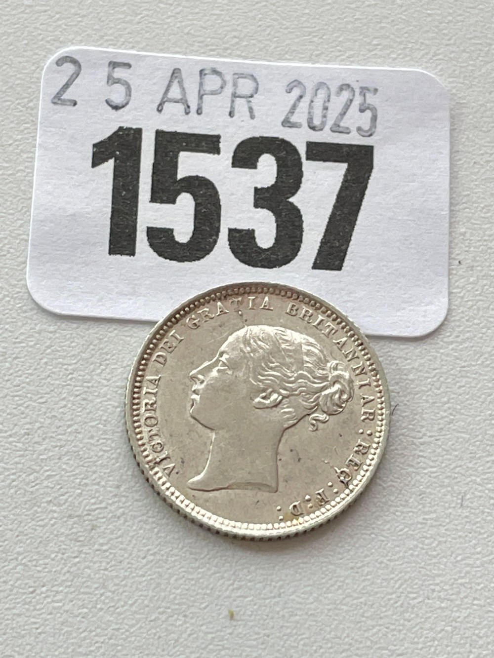 Six pence 1872, good grade