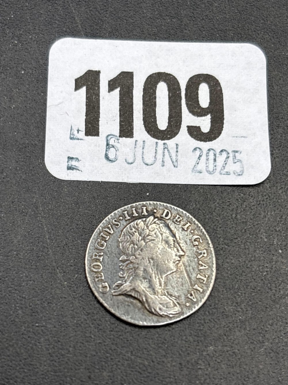 George III Maundy three pence 1762