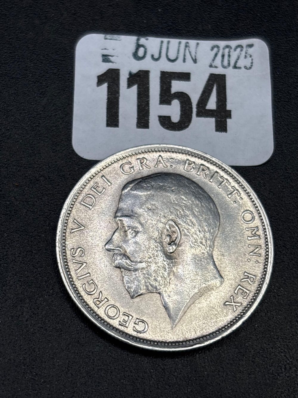 Half crown 1919, good grade (scarce)