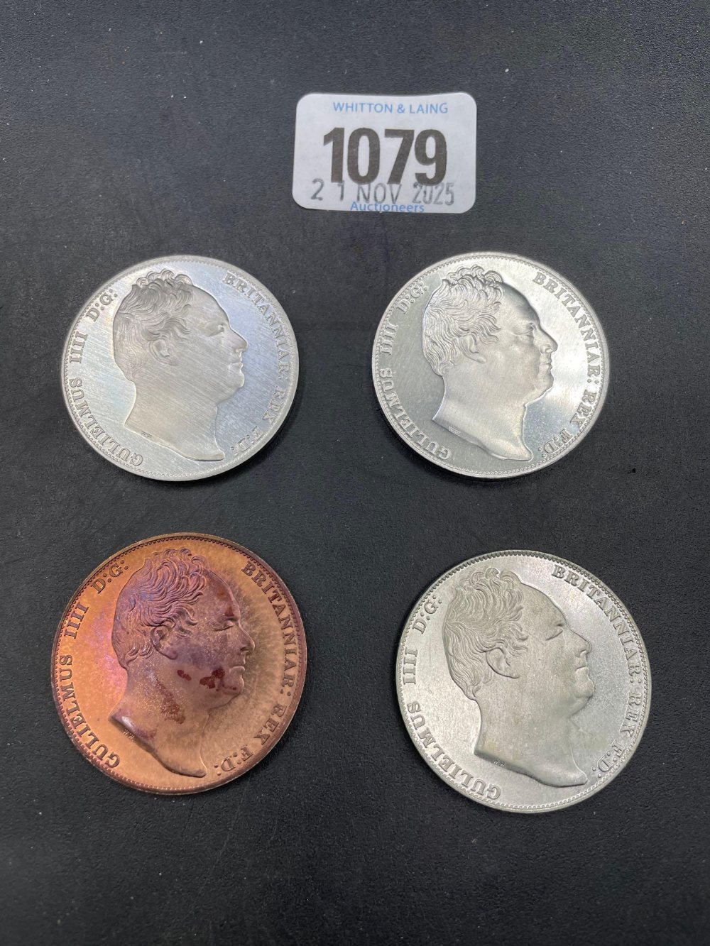 William IV copy coins