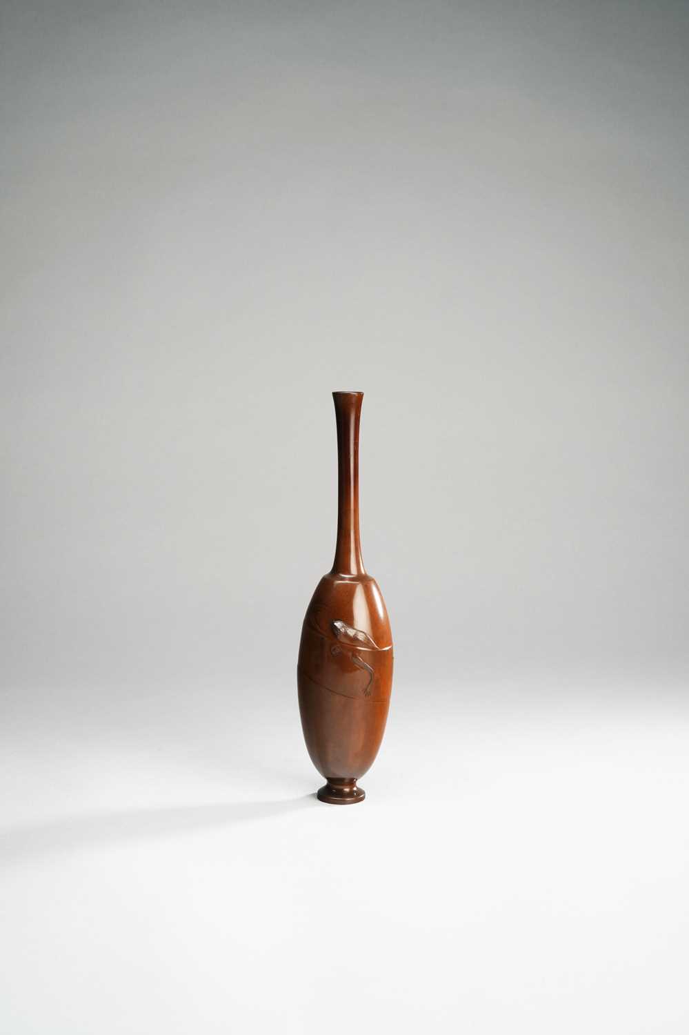 A JAPANESE BRONZE VASE BY MASAMITSU MEIJI ERA, 19TH/20TH CENTURY Of ...
