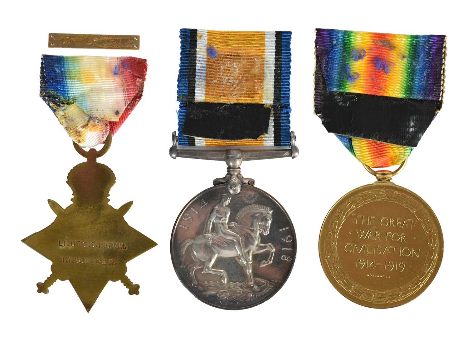 A Great War trio to First Battle of Ypres fatal casualty Lieutenant ...