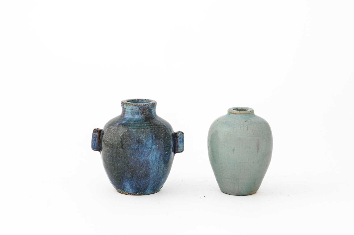 Reginald Fairfax Wells (1877-1951) at Soon PotteryFour small stoneware ...