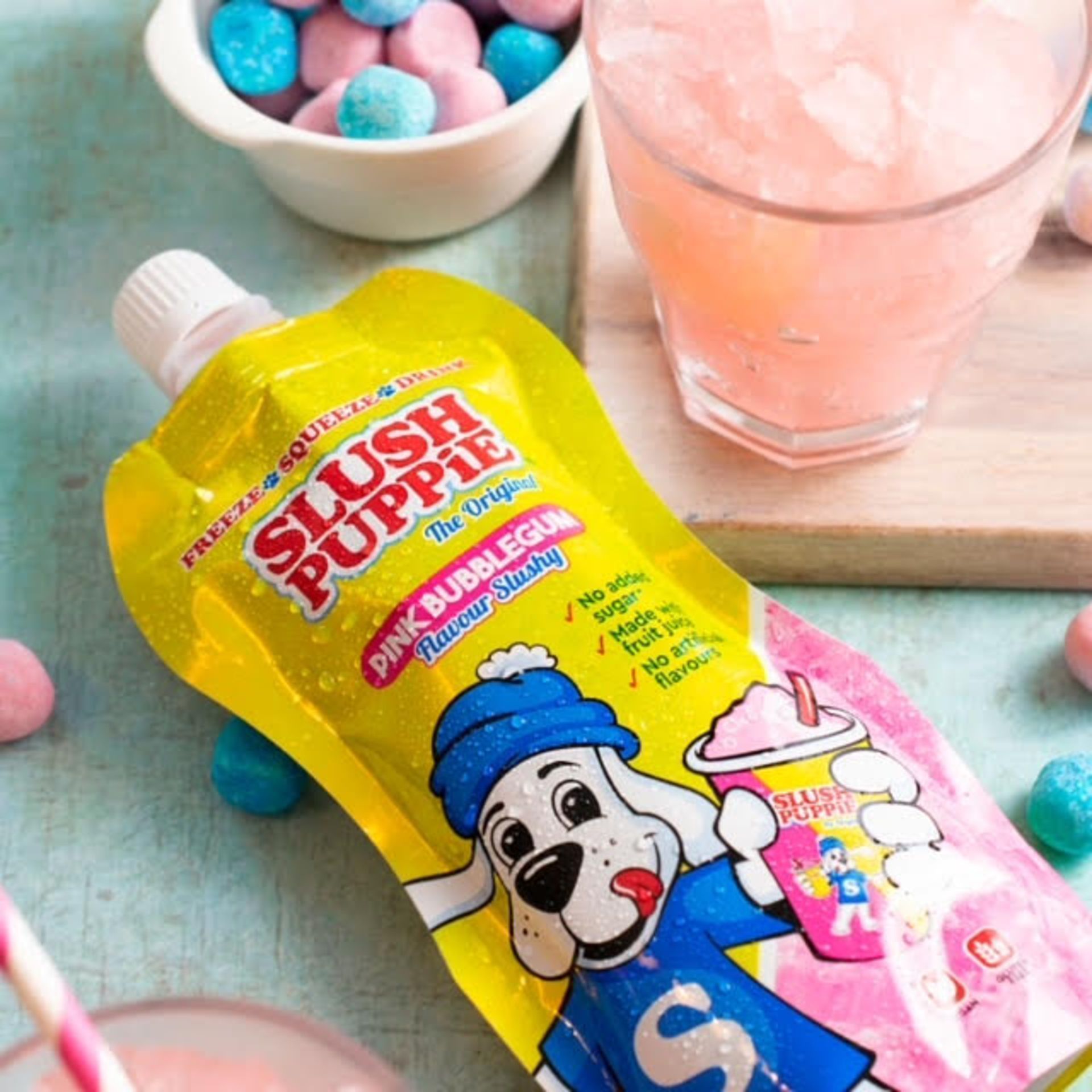 PALLET TO CONTAIN 1656 X BRAND NEW SLUSH PUPPIE SOUR CHERRY FROZEN ...