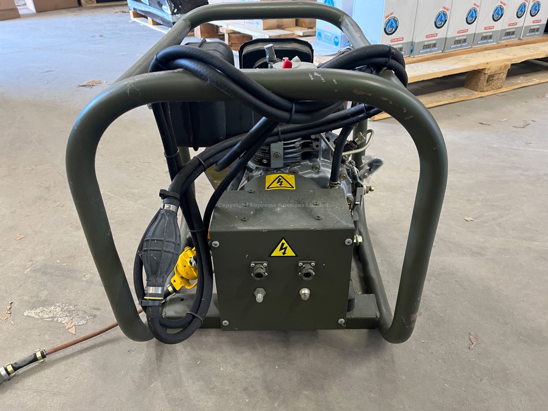 YANMAR L48AE DIESEL FIELD GENERATOR MODIFIED TO RUN FROM JERRY CAN