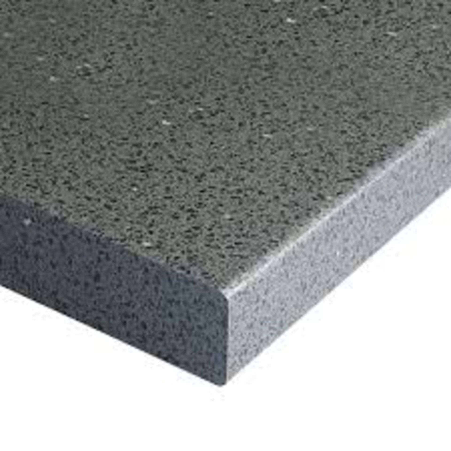 PALLET TO CONTAIN 10 X DUROPAL QUARTZ GREY WORKTOPS. SIZE 4100X670X38 ...