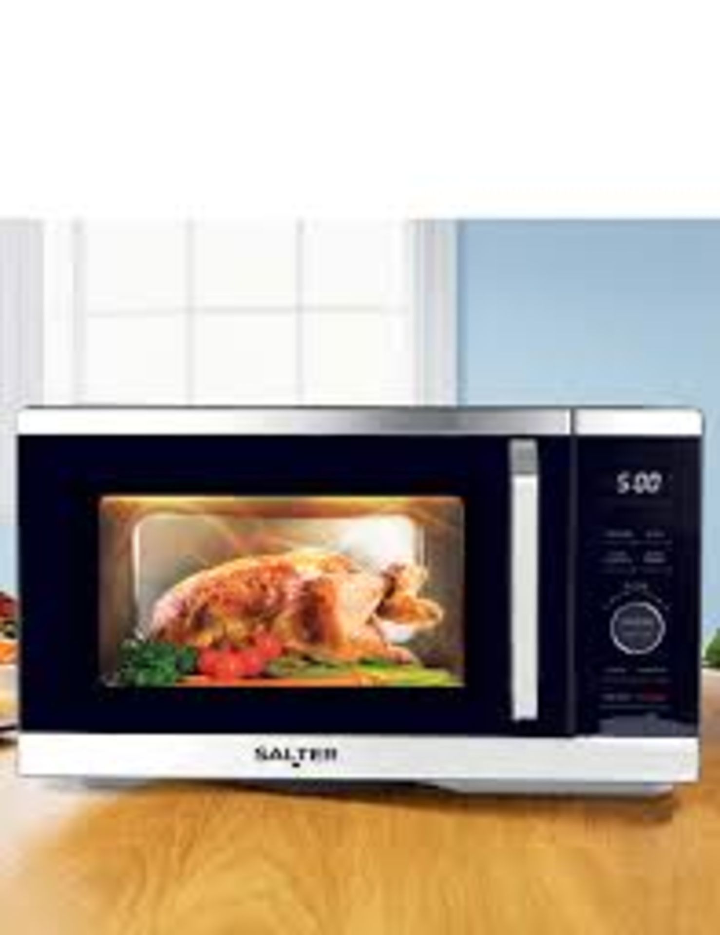 Salter DuoWave 2-in-1 Air Fryer & Microwave - 26L. - R9E.