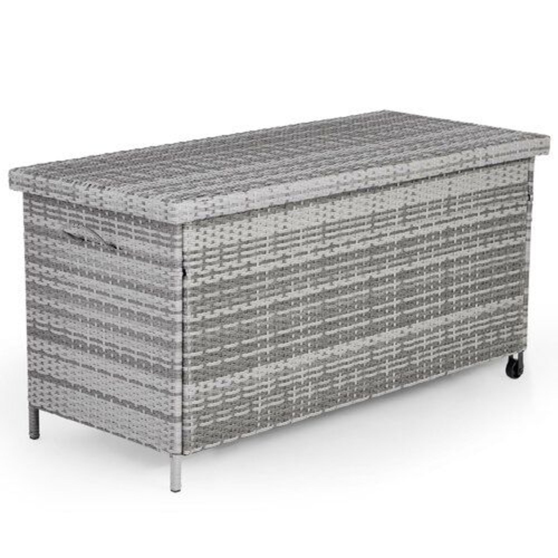 Bali Rattan Look Outdoor Cushion Storage Box - 290L. - ER35