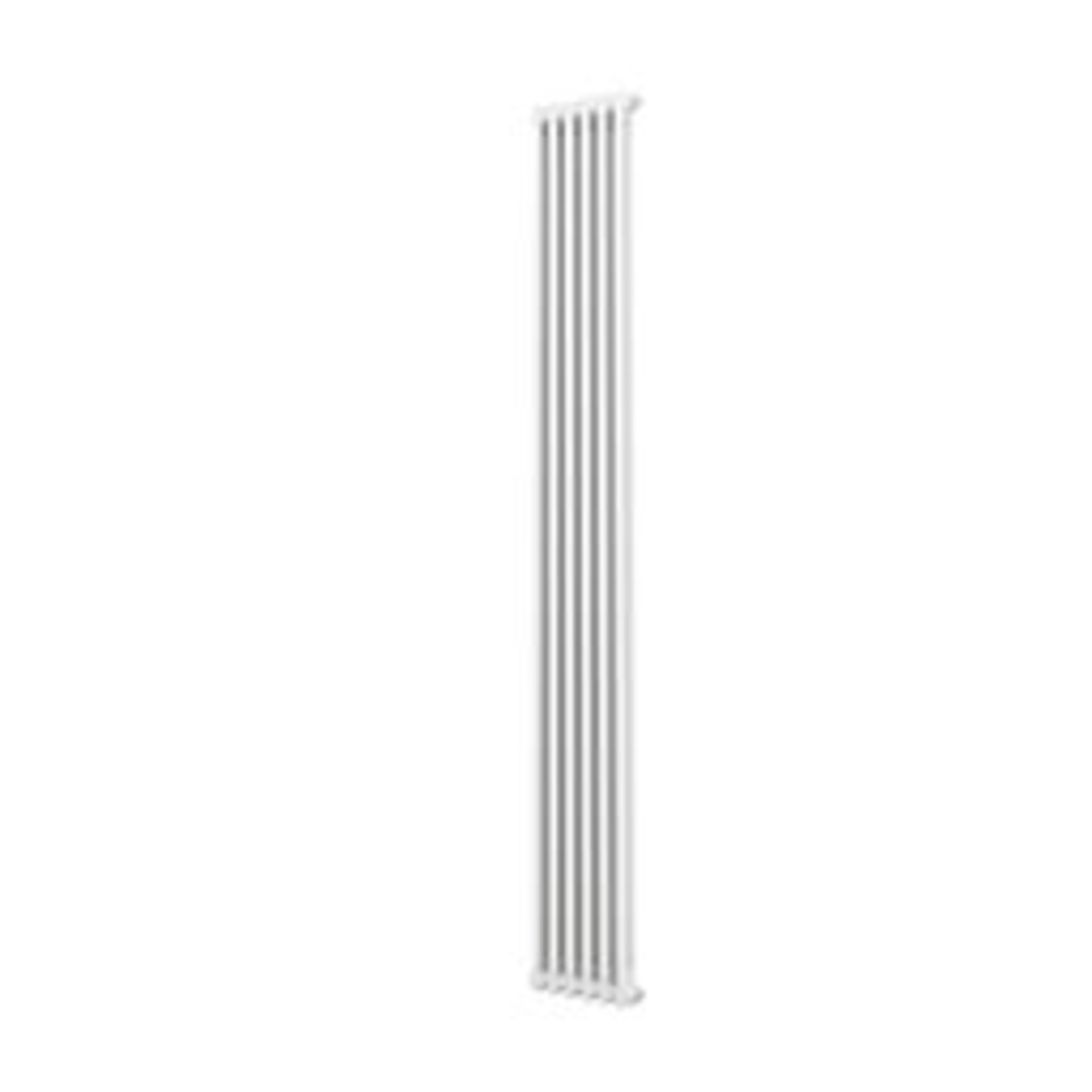 Acova 2000mm x 306mm 2825BTU White Vertical 2 Column Radiator. - R19.5.