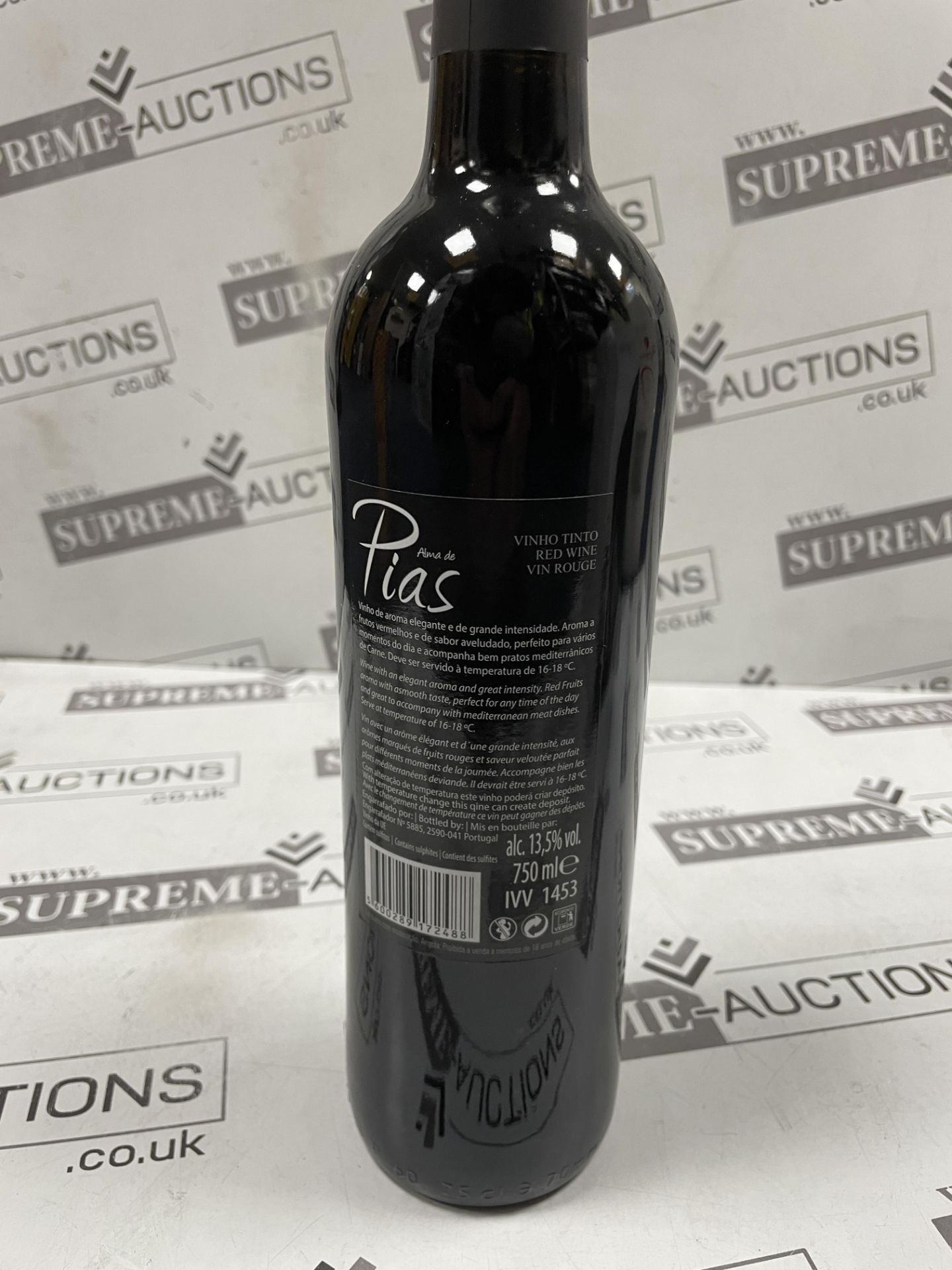 12 X ALMA DE PIAS RED, A PLEASANT WINE ORIGINATING FROM PORTUGAL, DRY ...