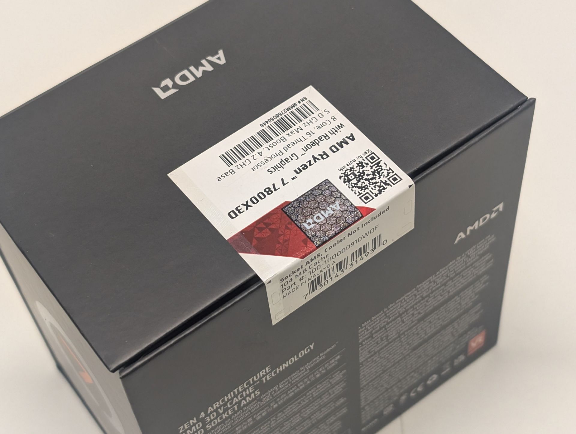 BRAND NEW FACTORY SEALED AMD Ryzen 7 7800X3D 8 Core AM5 Zen4 3D V-Cache ...