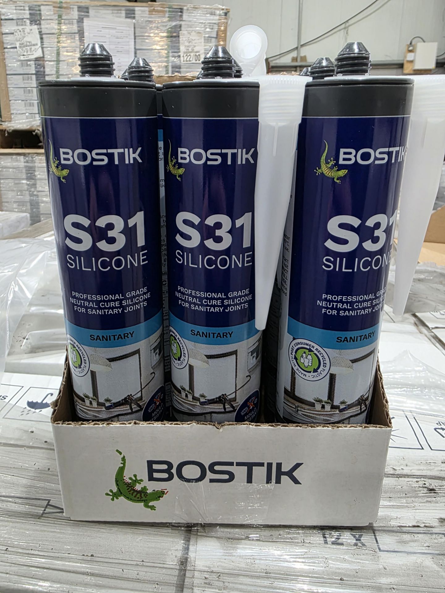 36 x Bostik Pro S31 Sanitary Silicone 310ml Clear. RRP £12.49 per tube ...