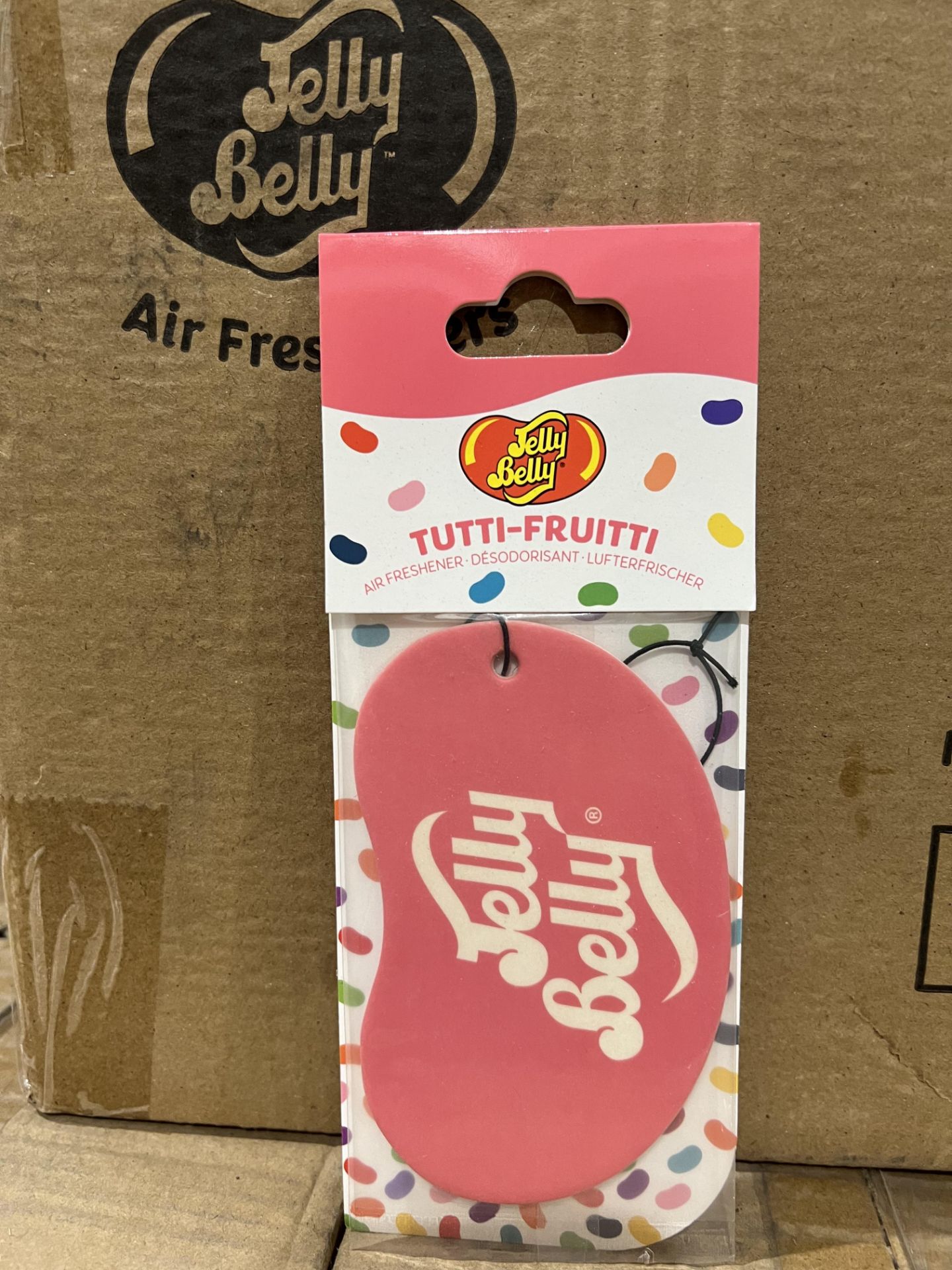 85 x New & Packaged Jelly Belly - Air Freshener - Tutti - Fruitti RRP £ ...