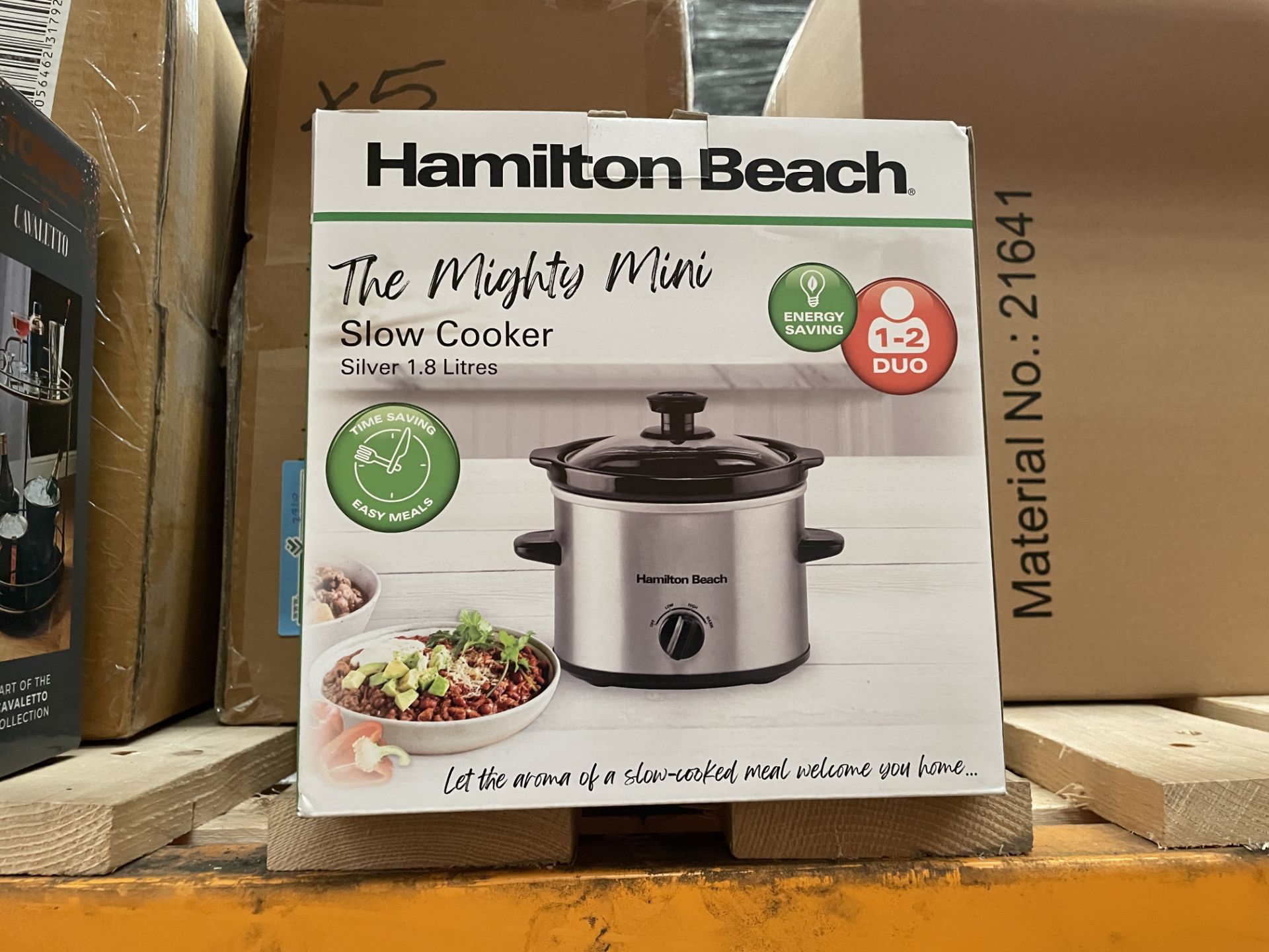 5 X BRAND NEW HAMILTON BEACH THE MIGHTY MINI 1.8L SLOW COOKER R29.3 ...