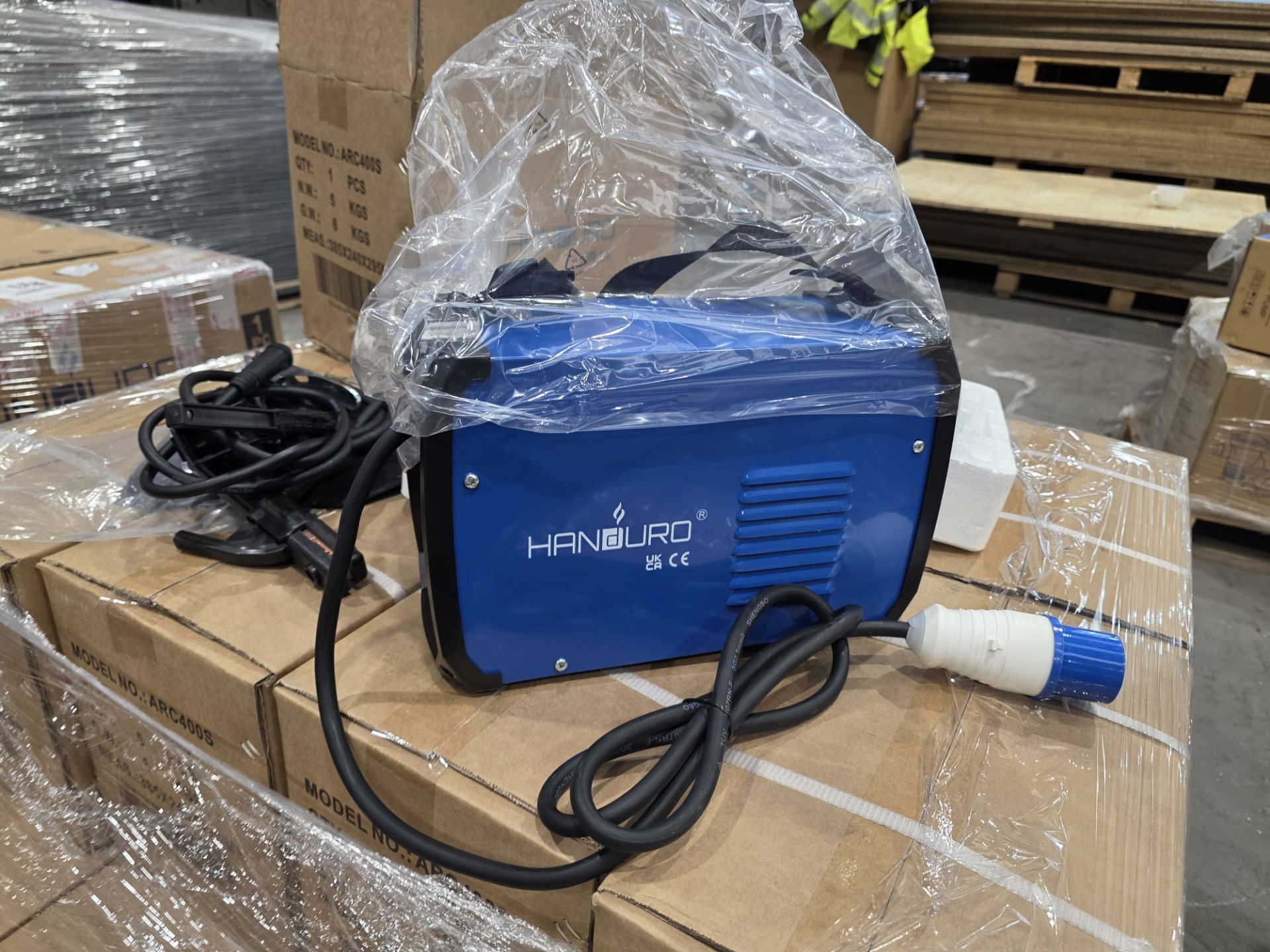 2 X New & Boxed Handuro DC Inverter ARC Welder 160AMP. Duty Cycle Anti ...