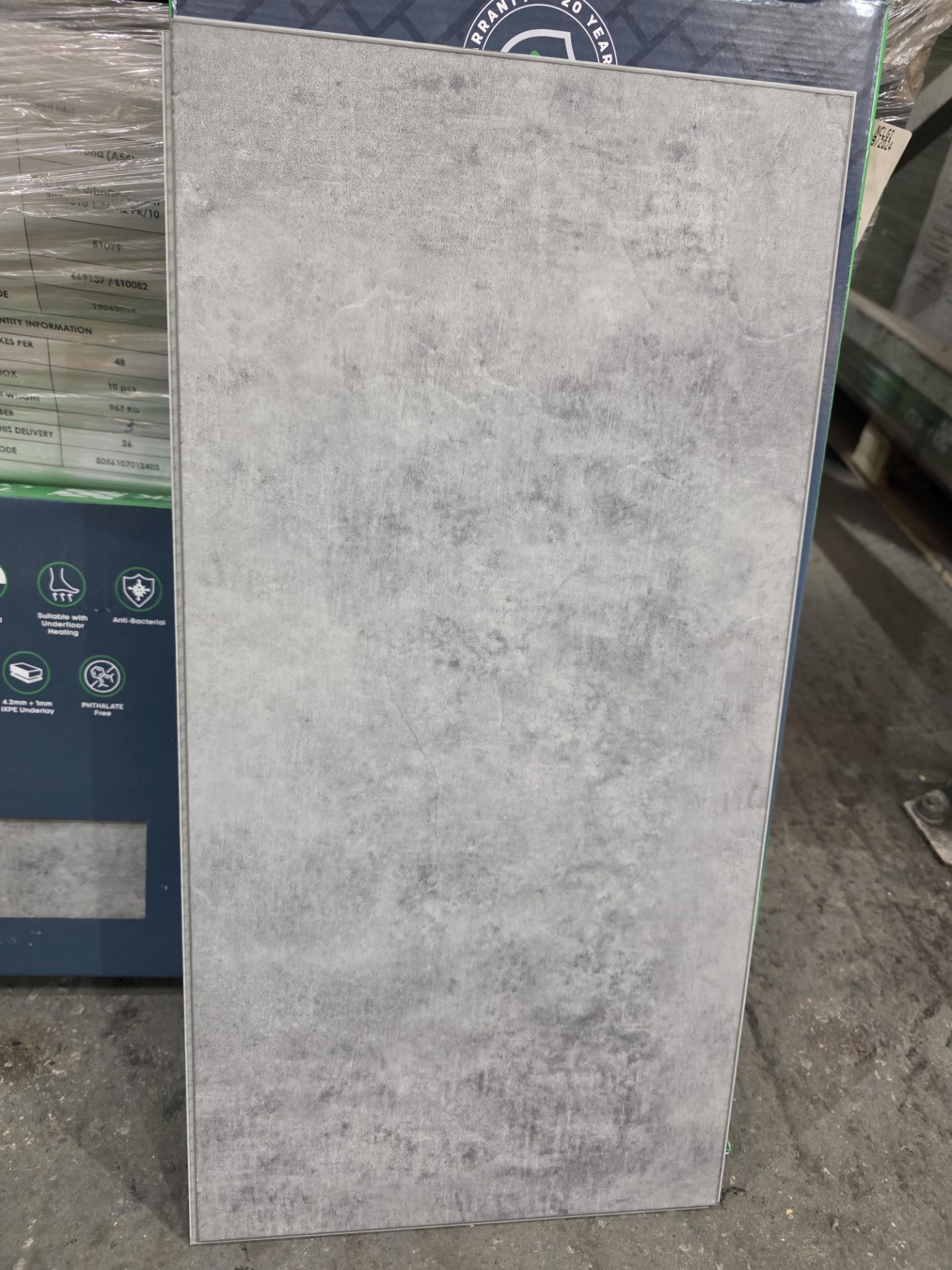 10 x New & Boxed Packs of Ultra Click SPC Luxury Vinyl Click Flooring ...