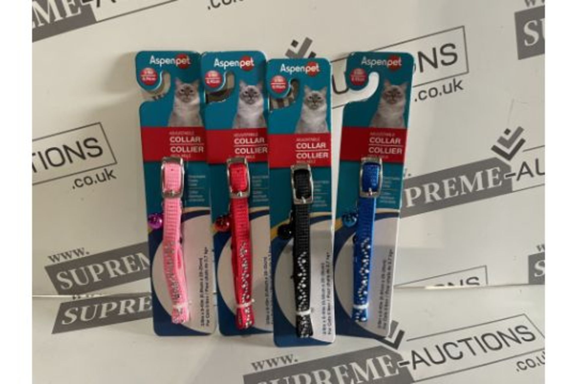 2,500 X BRAND NEW PREMIUM ASSORTED CAT AND DOG COLLARS IN VARIOUS ...