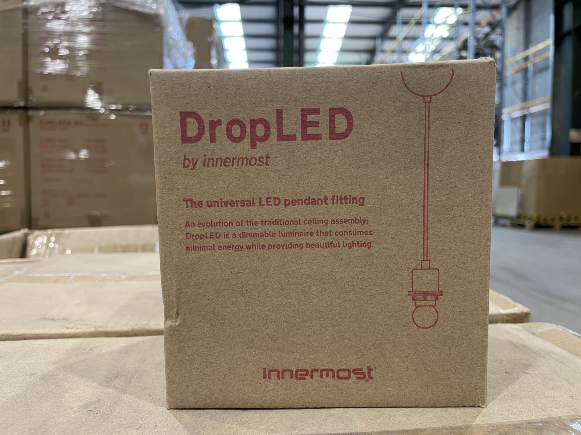 3 X BRAND NEW Innermost Drop Pendant Light WHITE RRP £199 EACH. The ...