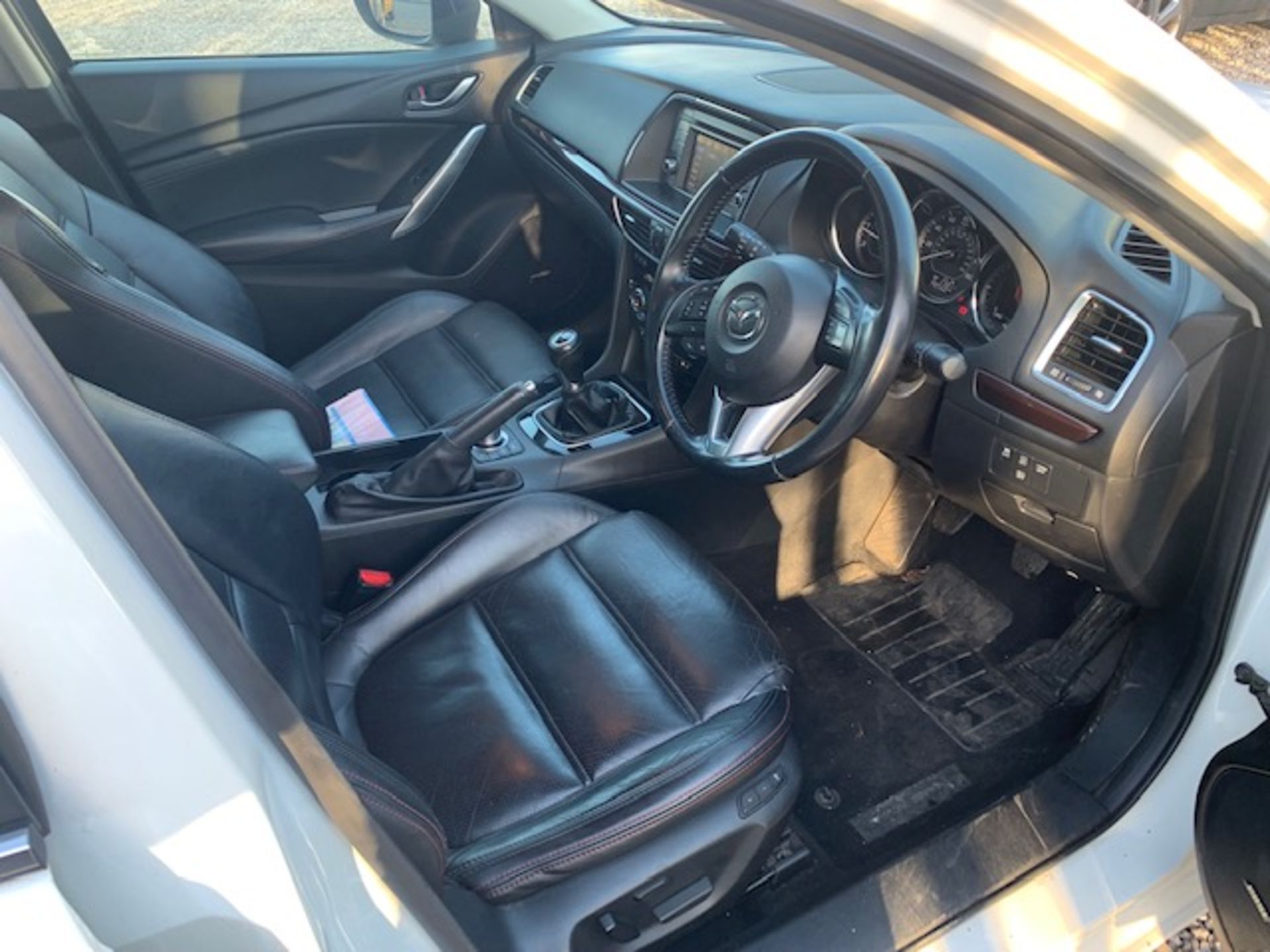 VA62 HBJ MAZDA 6 SPORT NAV D 2 X KEYS LOGBOOK ALLOY WHEELS LEATHER ...