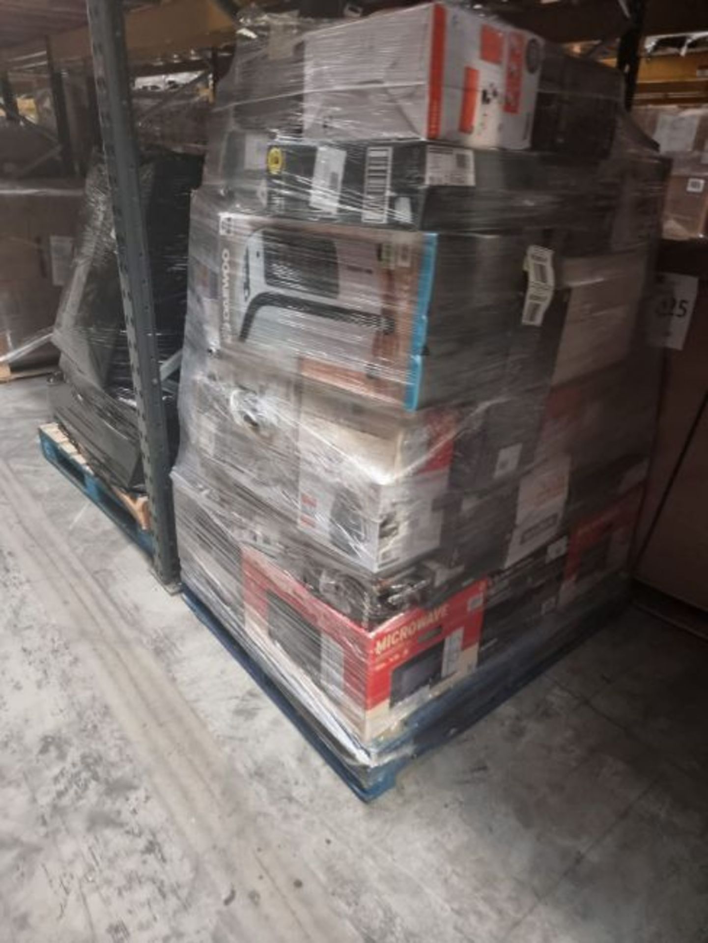 PALLET OF UNCHECKED & UNTESTED SMALL DOMESTIC APPLIANCES & OTHER ITEMS ...