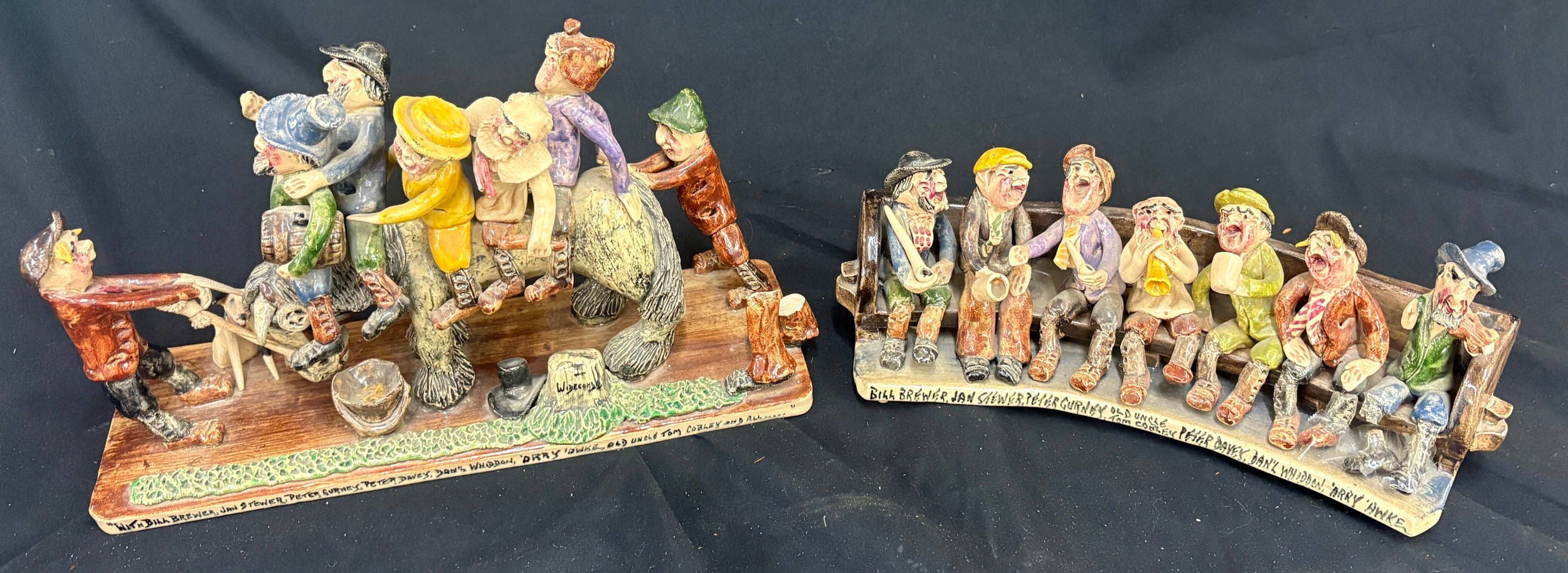 Vintage 1951 Will Young Character pottery piece, was was created by a ...