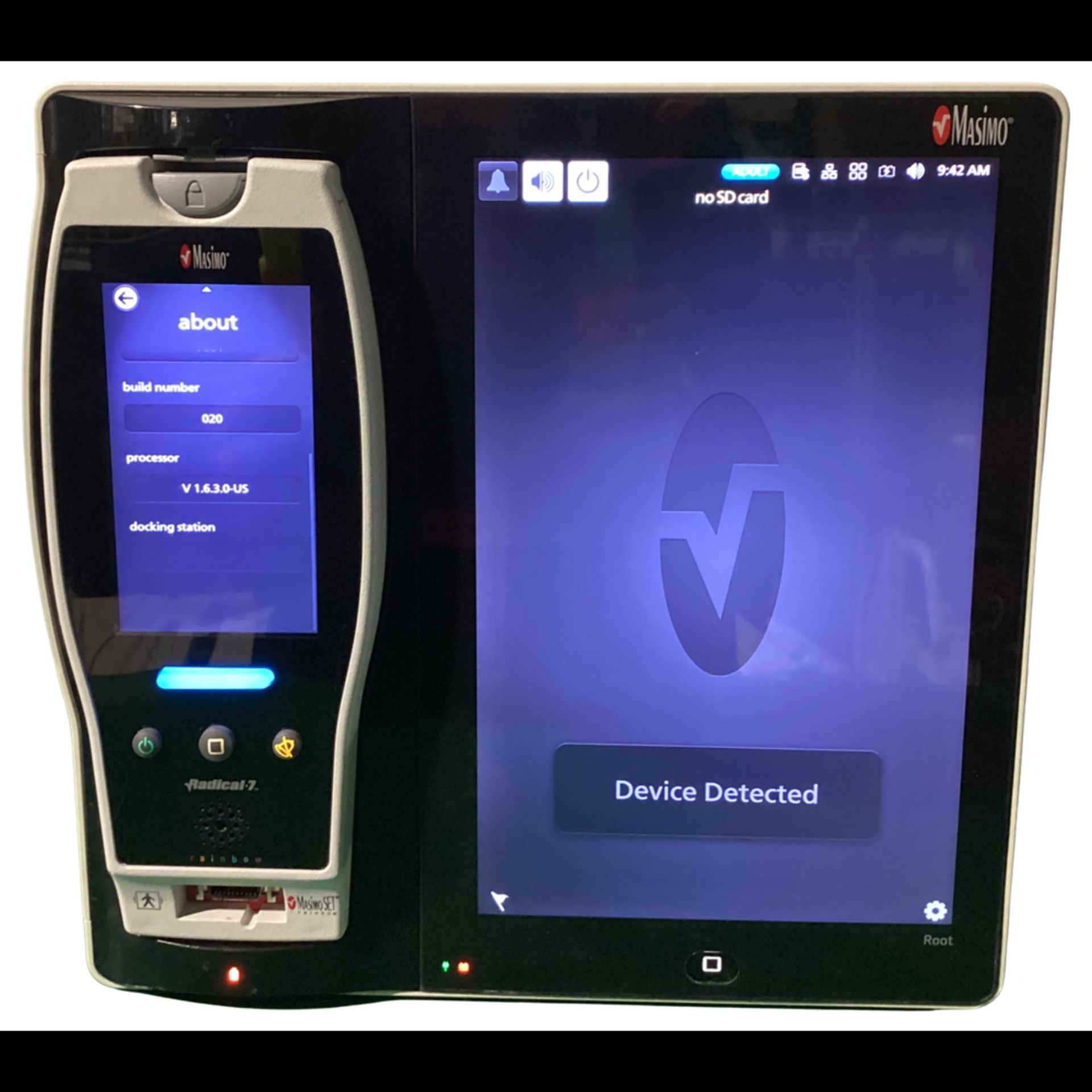 { Option of lots: 1055, 1056, 1057, 1058 } MASIMO RDS7A ROOT PATIENT ...