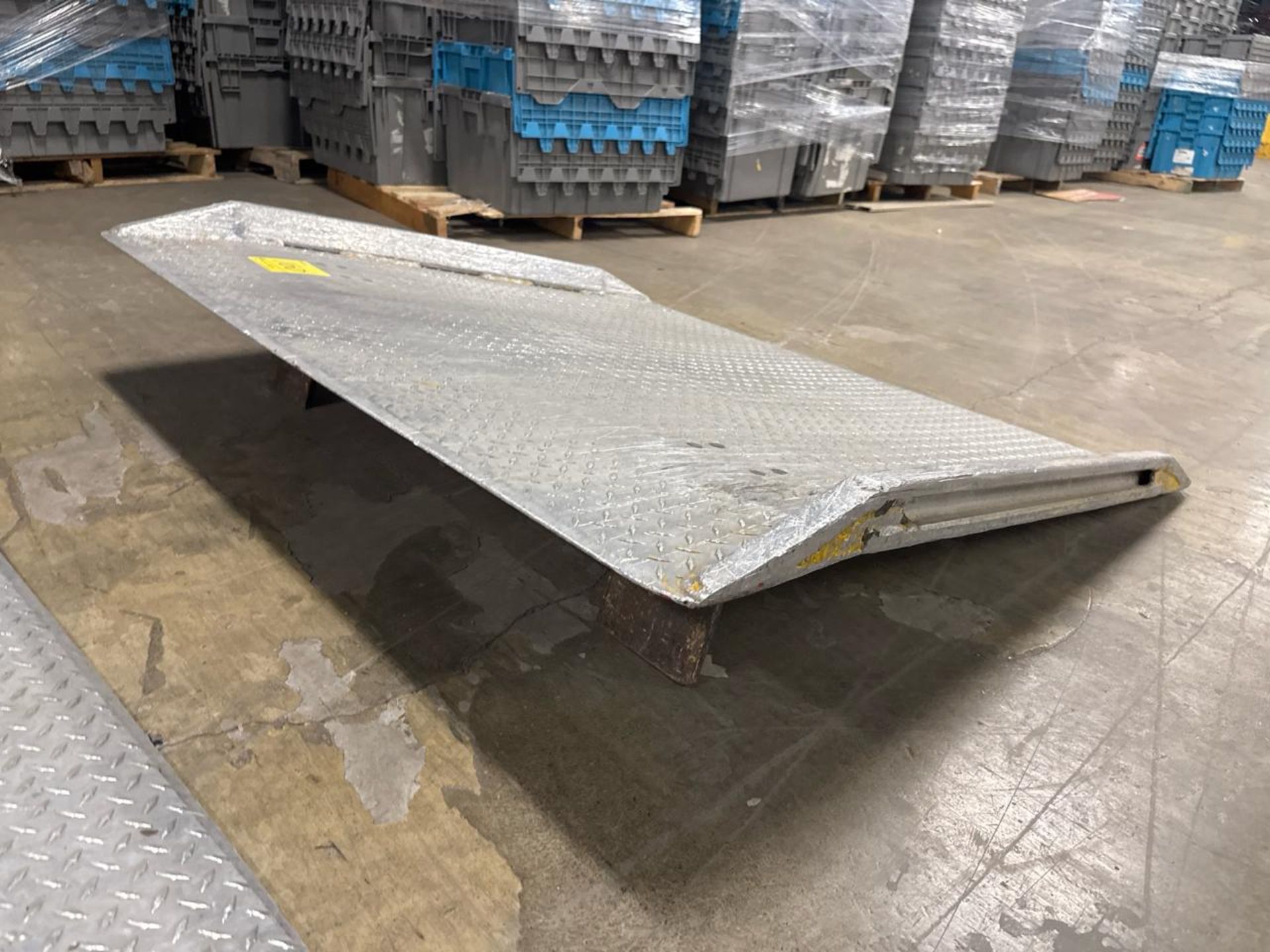 dock plate, 54 in. x 55 in.